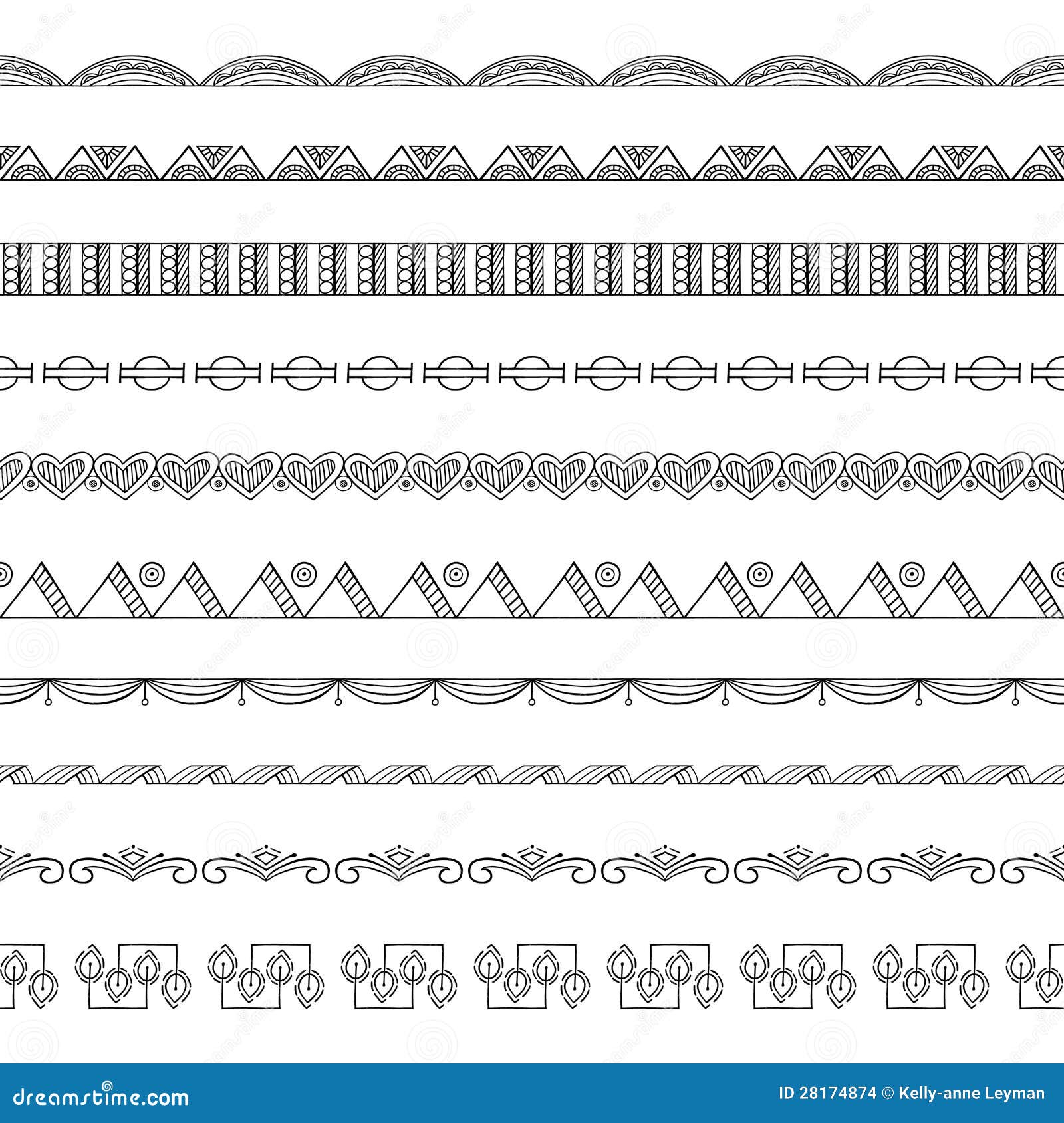 Single Doodle Frames