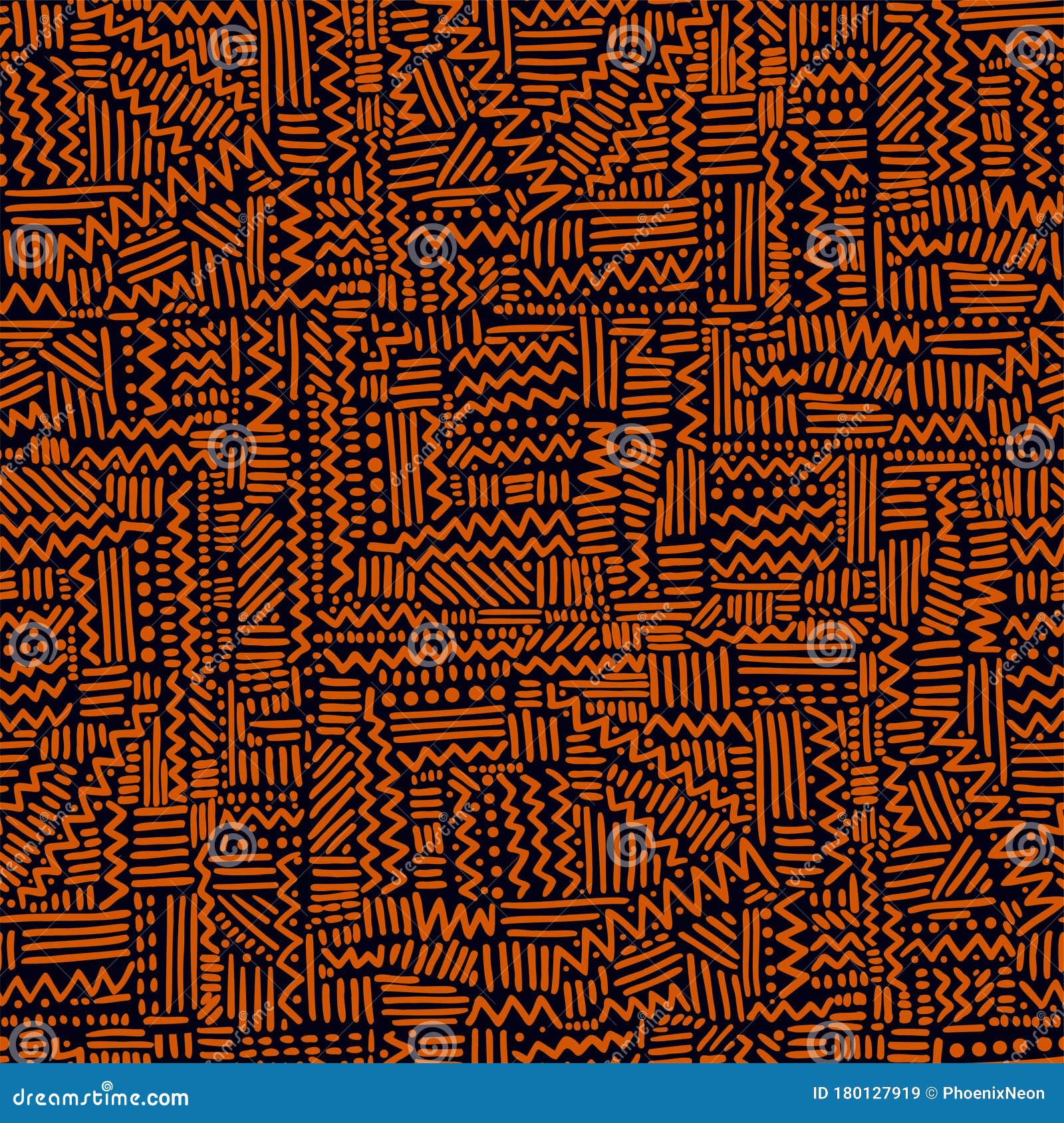 African Geometric Seamless Pattern Pixel Art And Rhomb Bead Shapes ...