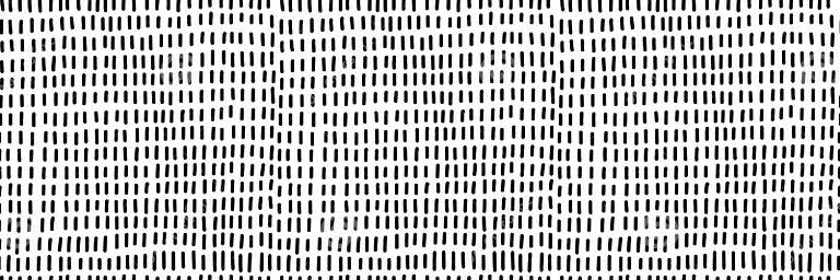 Seamless Doodle Pattern with Small Vertical Dashes Stock Illustration ...