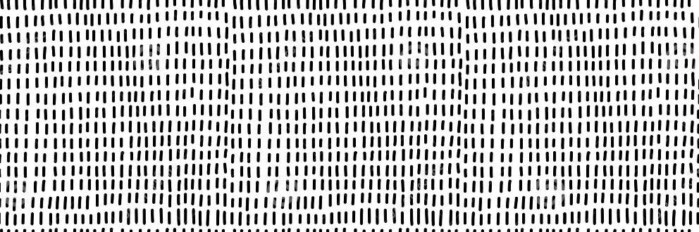 Seamless Doodle Pattern with Small Vertical Dashes Stock Illustration ...