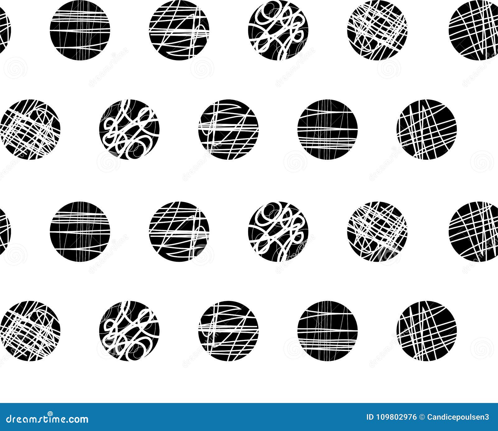 Seamless Dot Repeat Pattern with Textures Stock Vector - Illustration ...