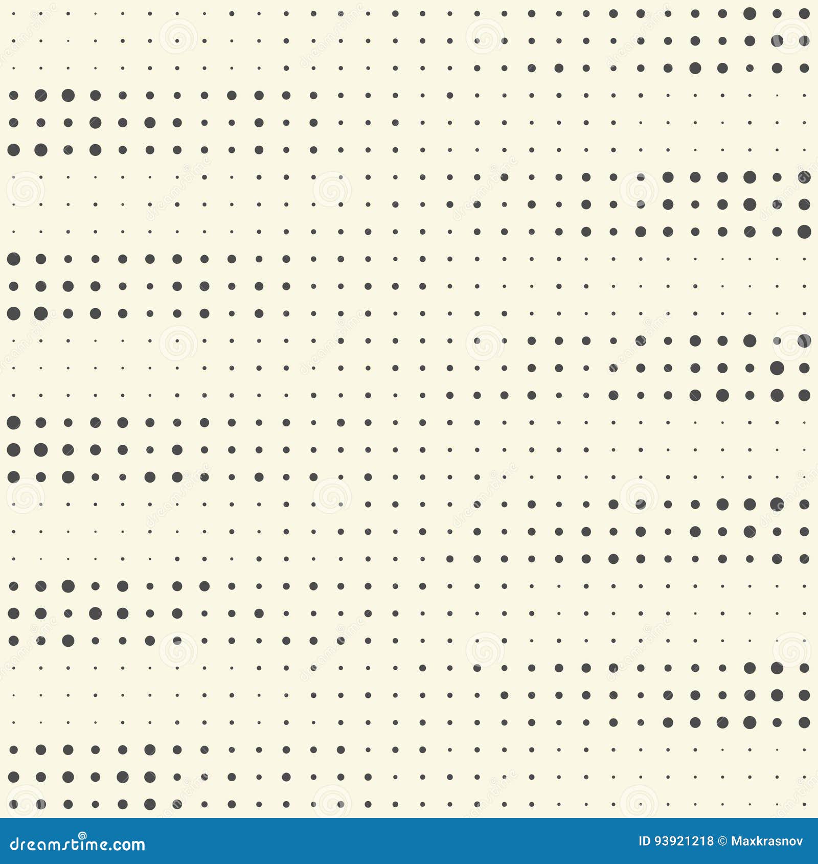 Seamless Dots Pattern. Abstract Fine Pixel Texture Stock Vector ...