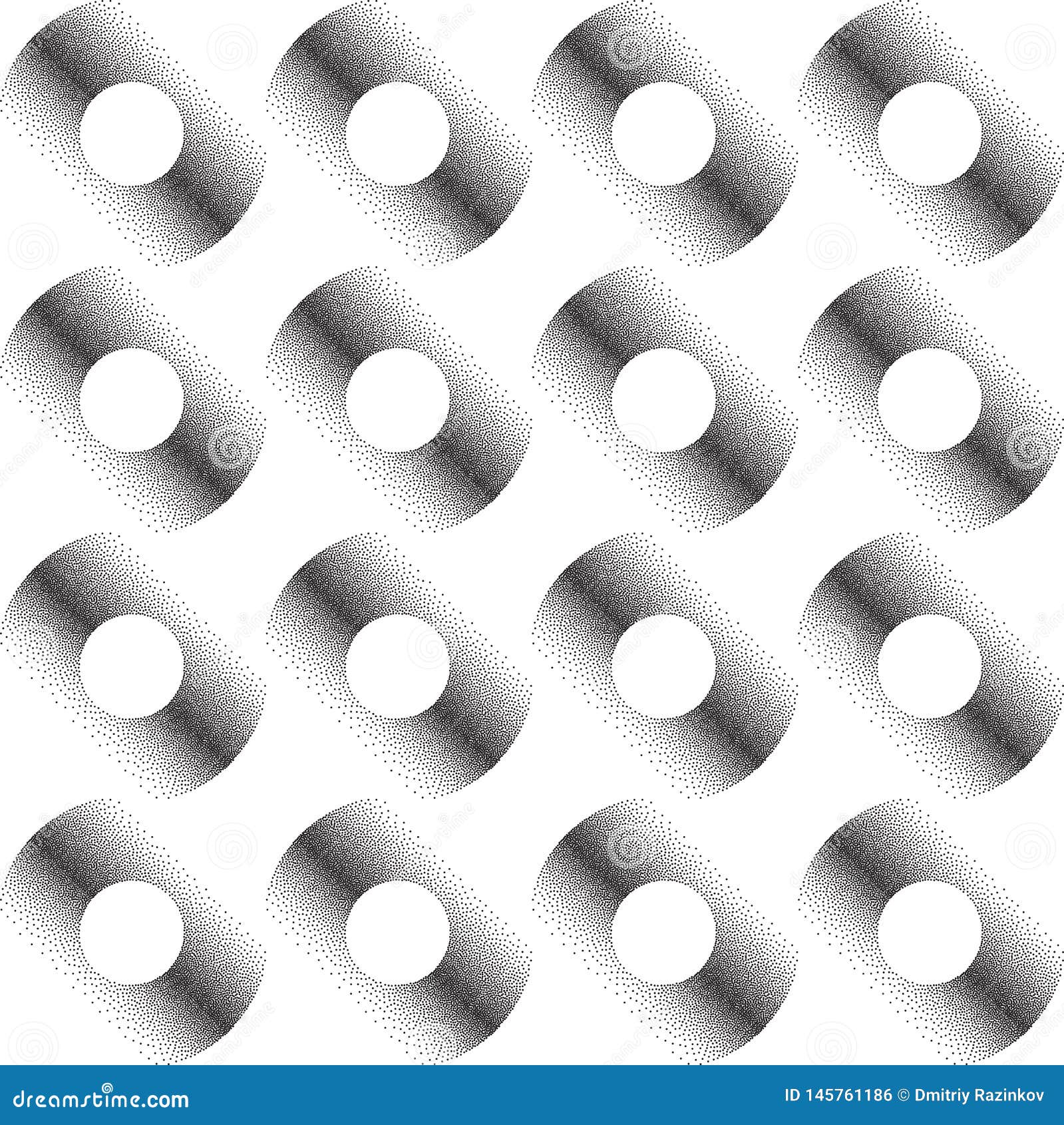 Seamless Dots Pattern EPS 10. Vector Illustration. Abstract Dots ...