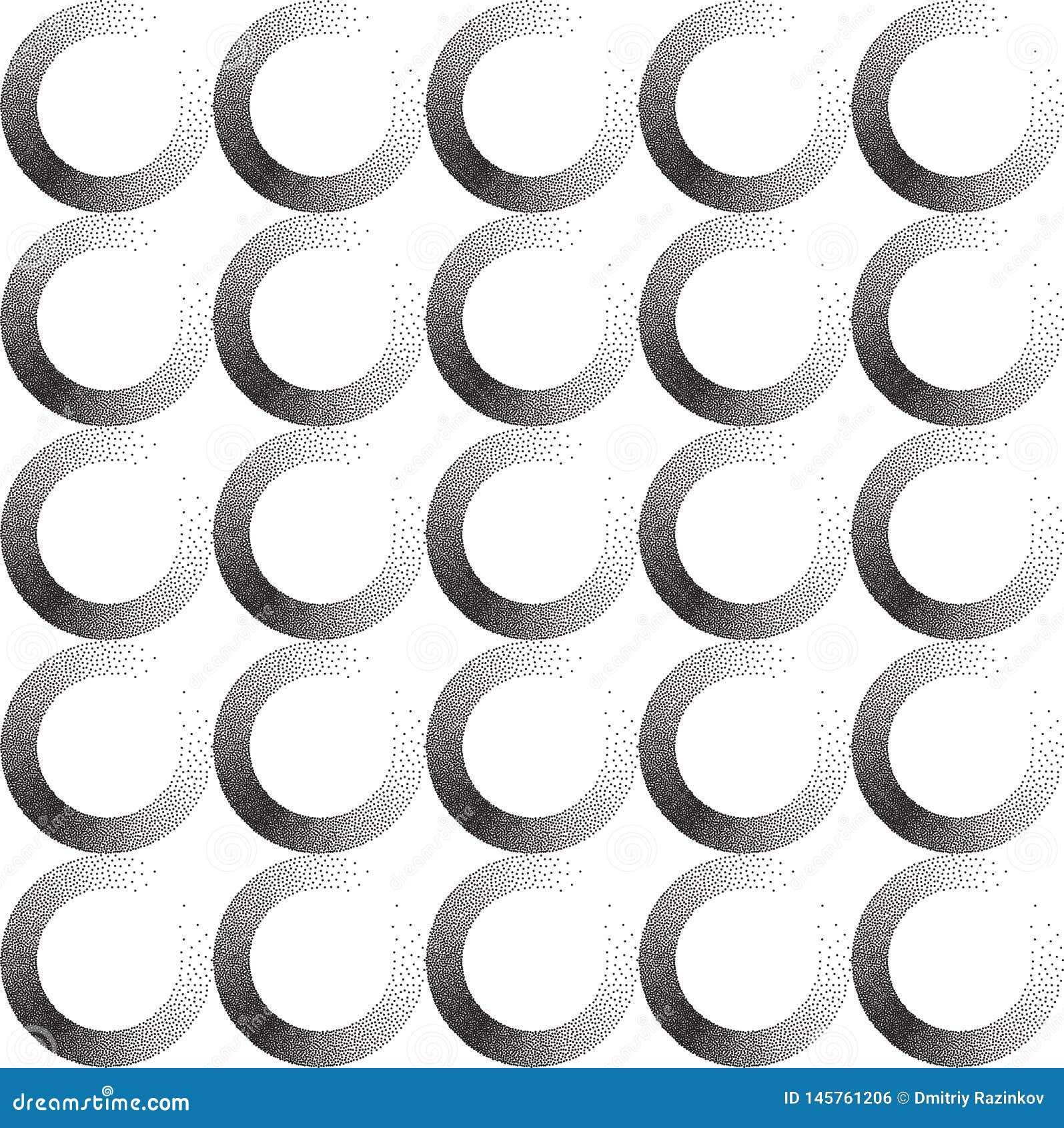 Seamless Dots Pattern EPS 10. Vector Illustration. Abstract Dots ...