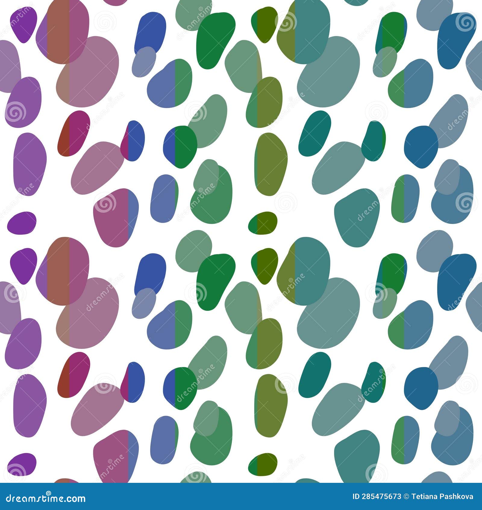 Seamless Dots Pattern with Spots for Wallpaper and Fabrics and ...