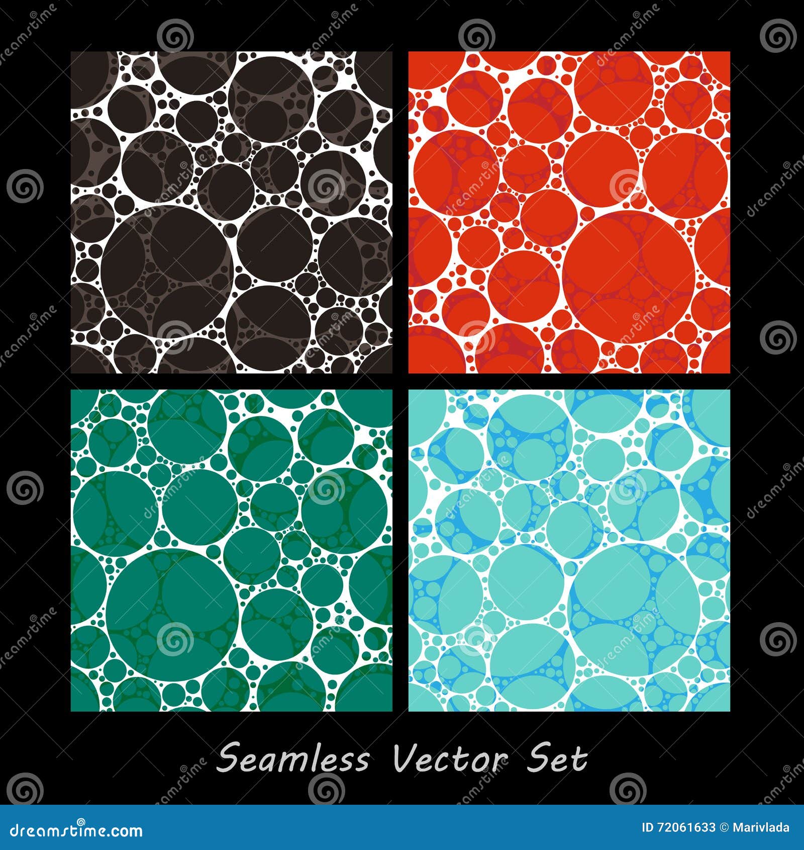 Seamless dots pattern stock vector. Illustration of abstract - 72061633