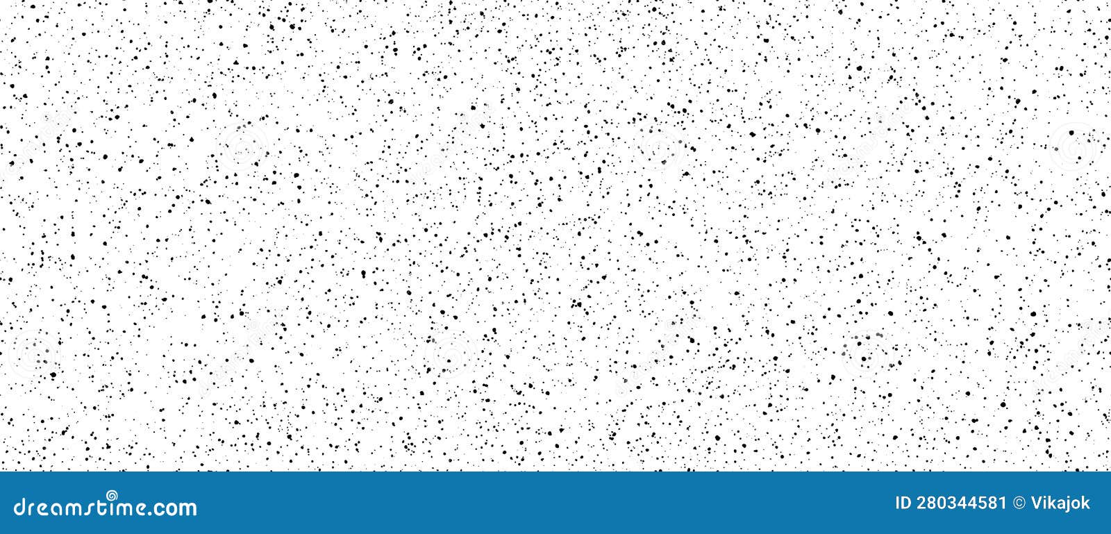 Seamless Dotted Pattern. Black Noise Grain Repeating Texture Stock ...