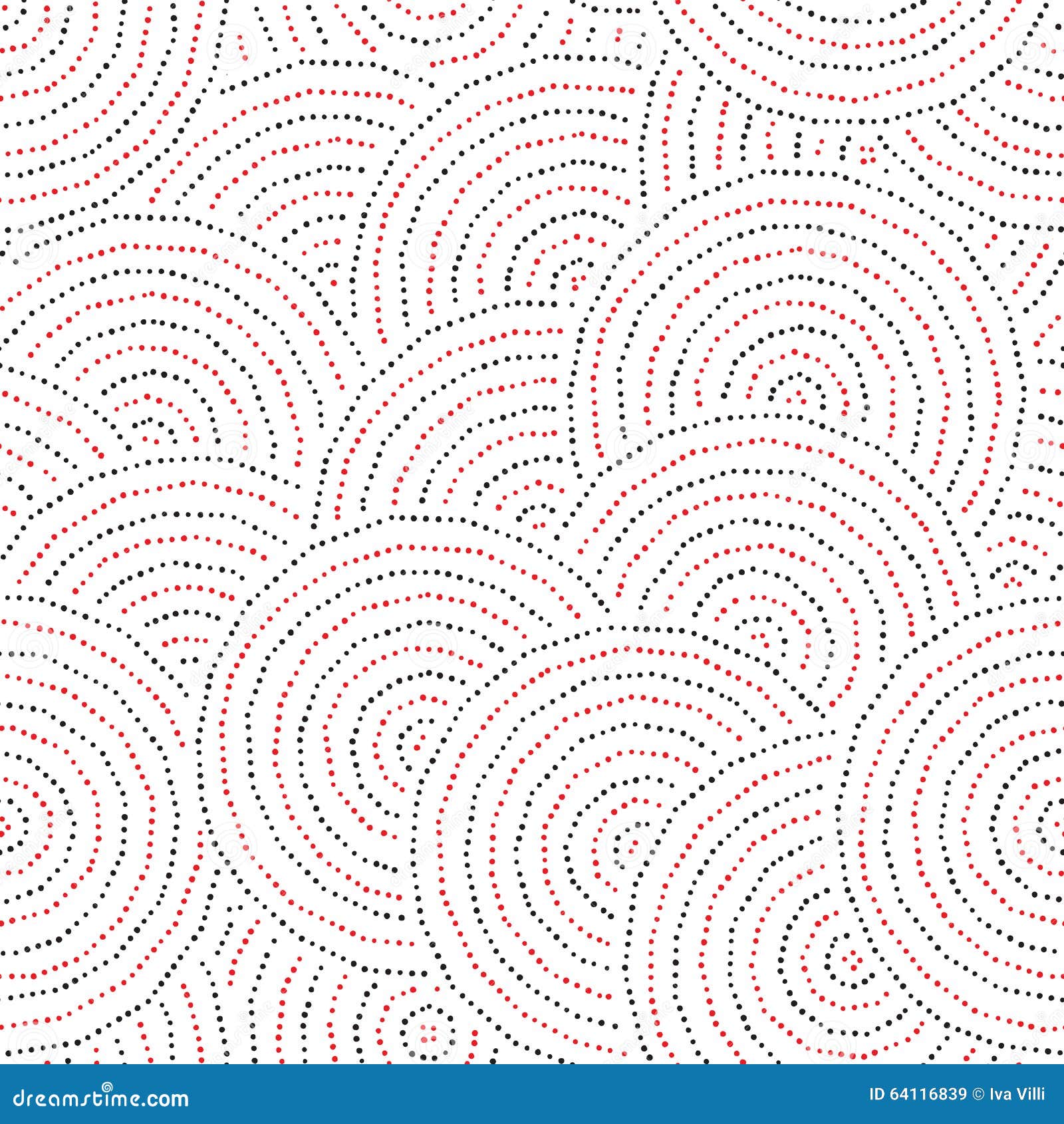 Seamless dotted pattern stock vector. Illustration of black - 64116839