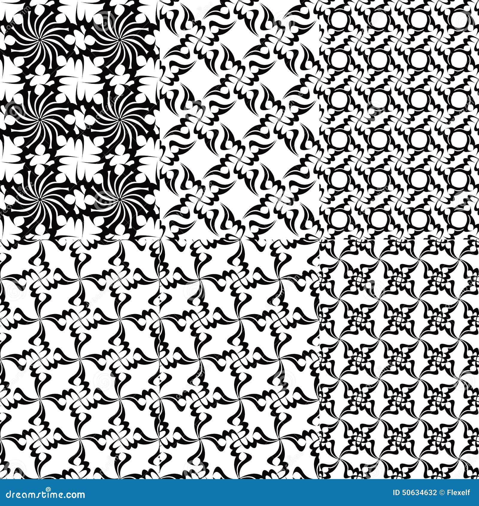 Seamless drawing stock vector. Illustration of curve - 50634632