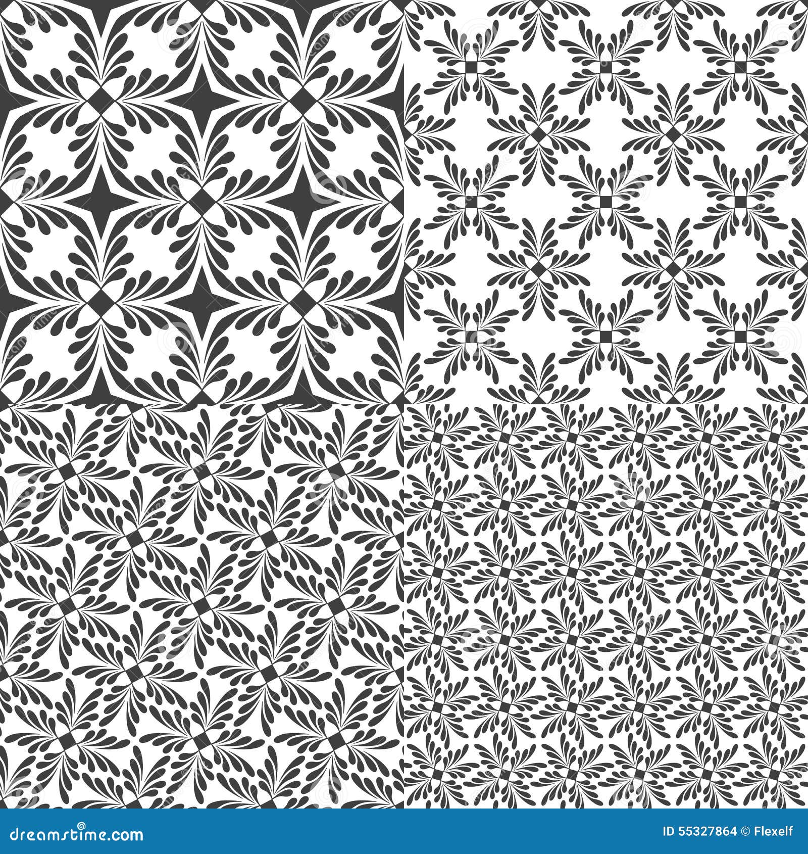 Seamless drawing stock vector. Illustration of abstract - 55327864