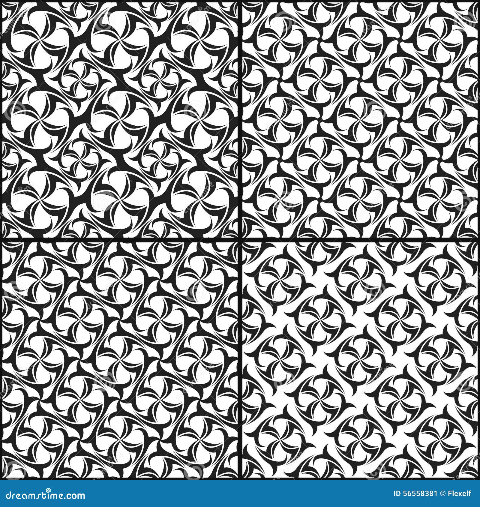 Seamless drawing stock vector. Illustration of abstract - 56558381