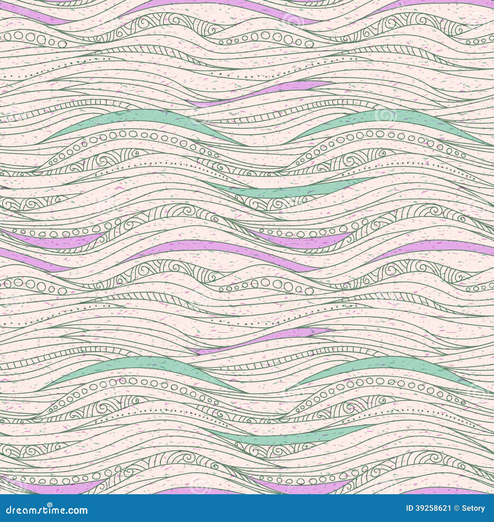 Seamless drawing pattern stock vector. Illustration of breeze - 39258621