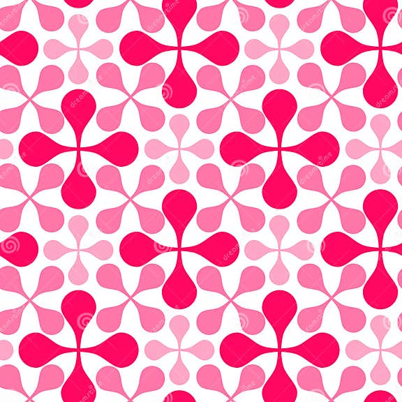 Seamless Drops Geometric Pattern Stock Illustration - Illustration of ...