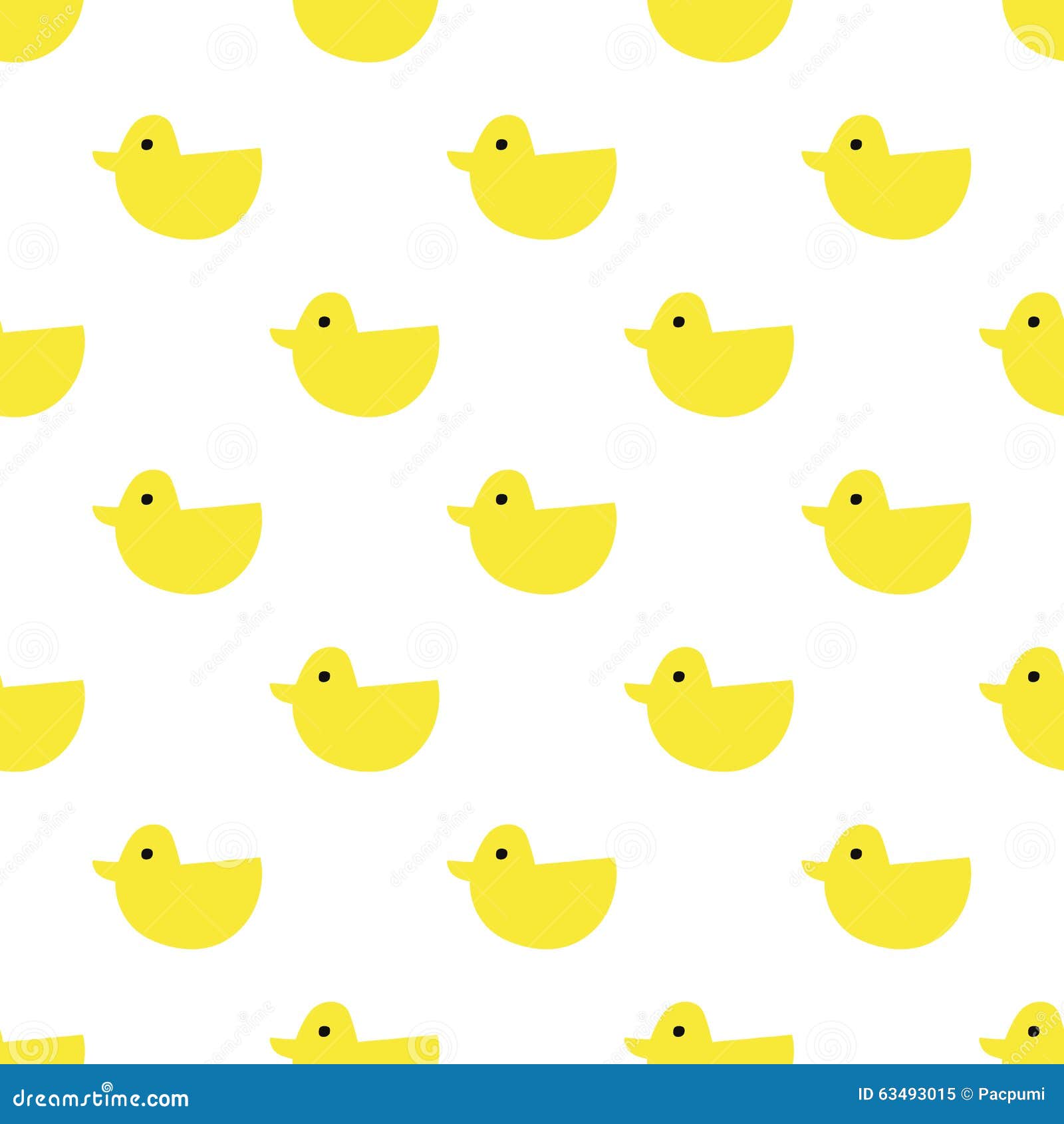 Seamless Duck Pattern Stock Image | CartoonDealer.com #63493015