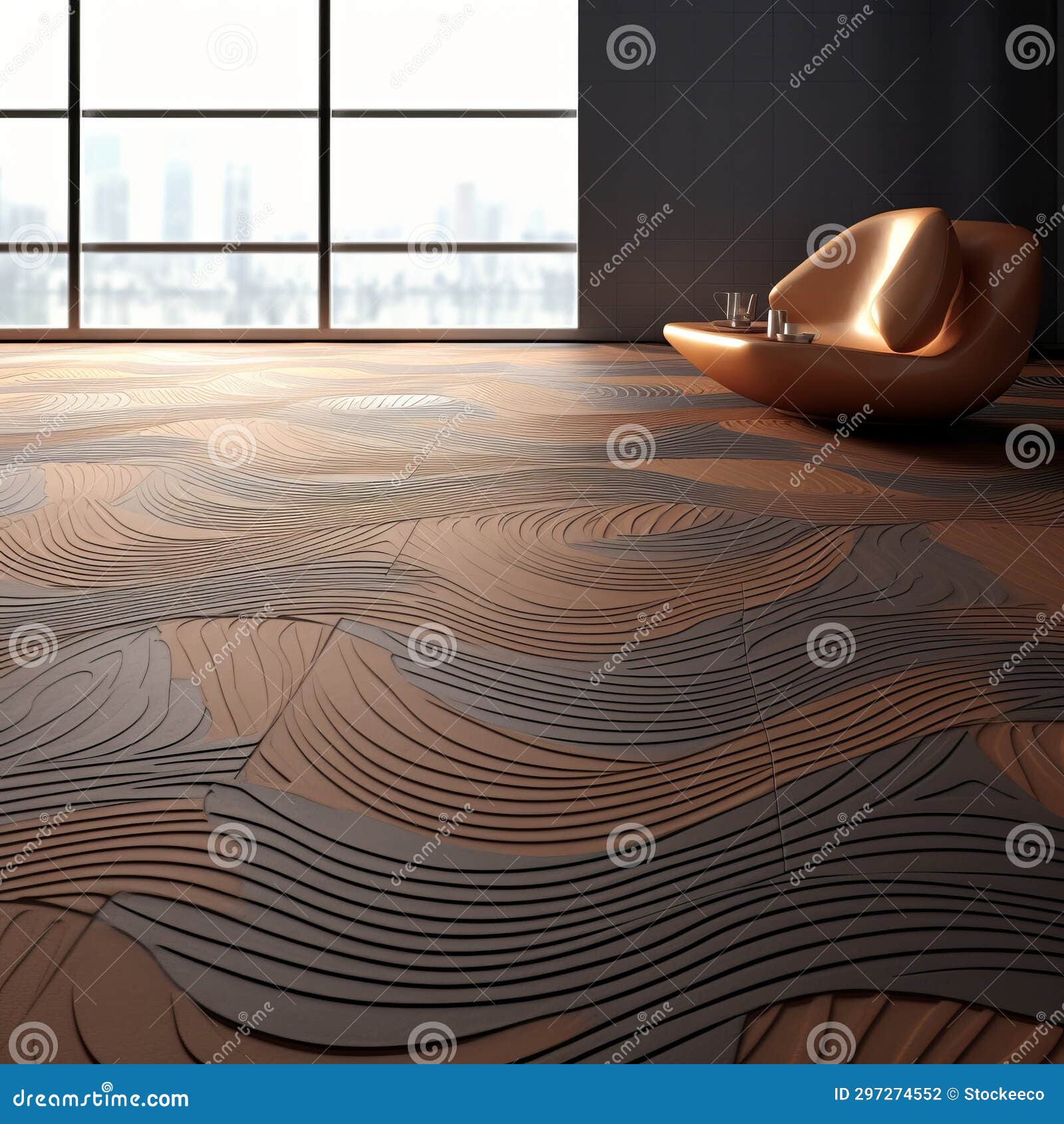 Seamless Eco-kinetic Room with Mind-bending Patterns and Futuristic ...