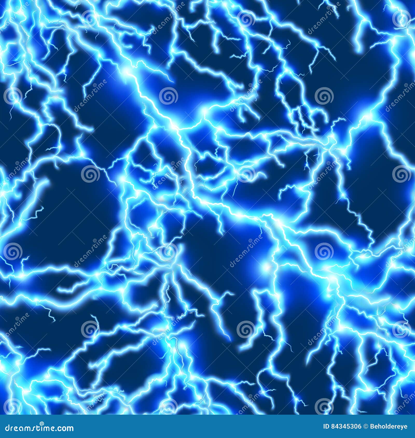 Seamless Electricity Background. EPS 10 Stock Vector - Illustration of ...