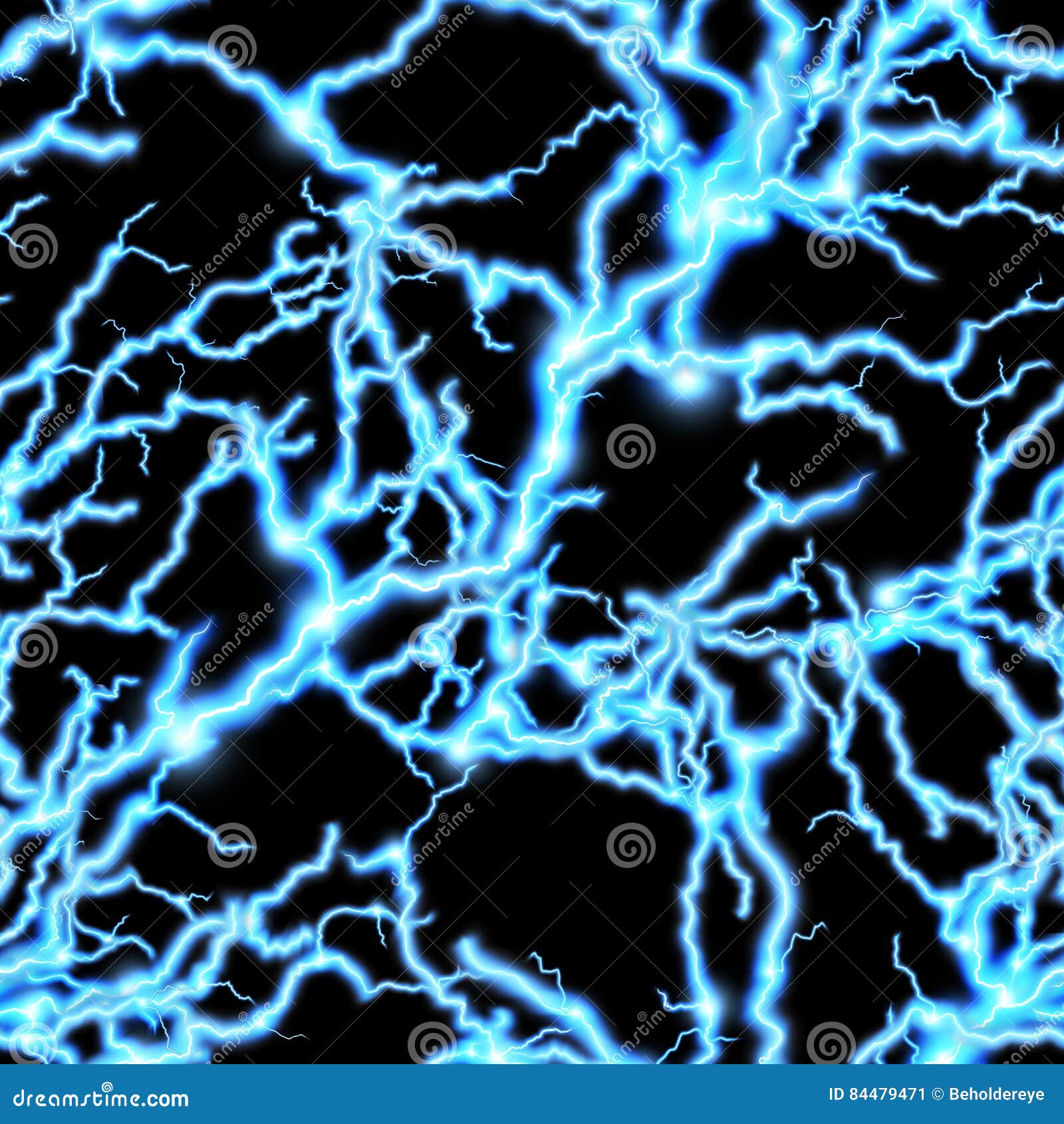 Seamless Electricity Background. EPS 10 Stock Vector - Illustration of ...