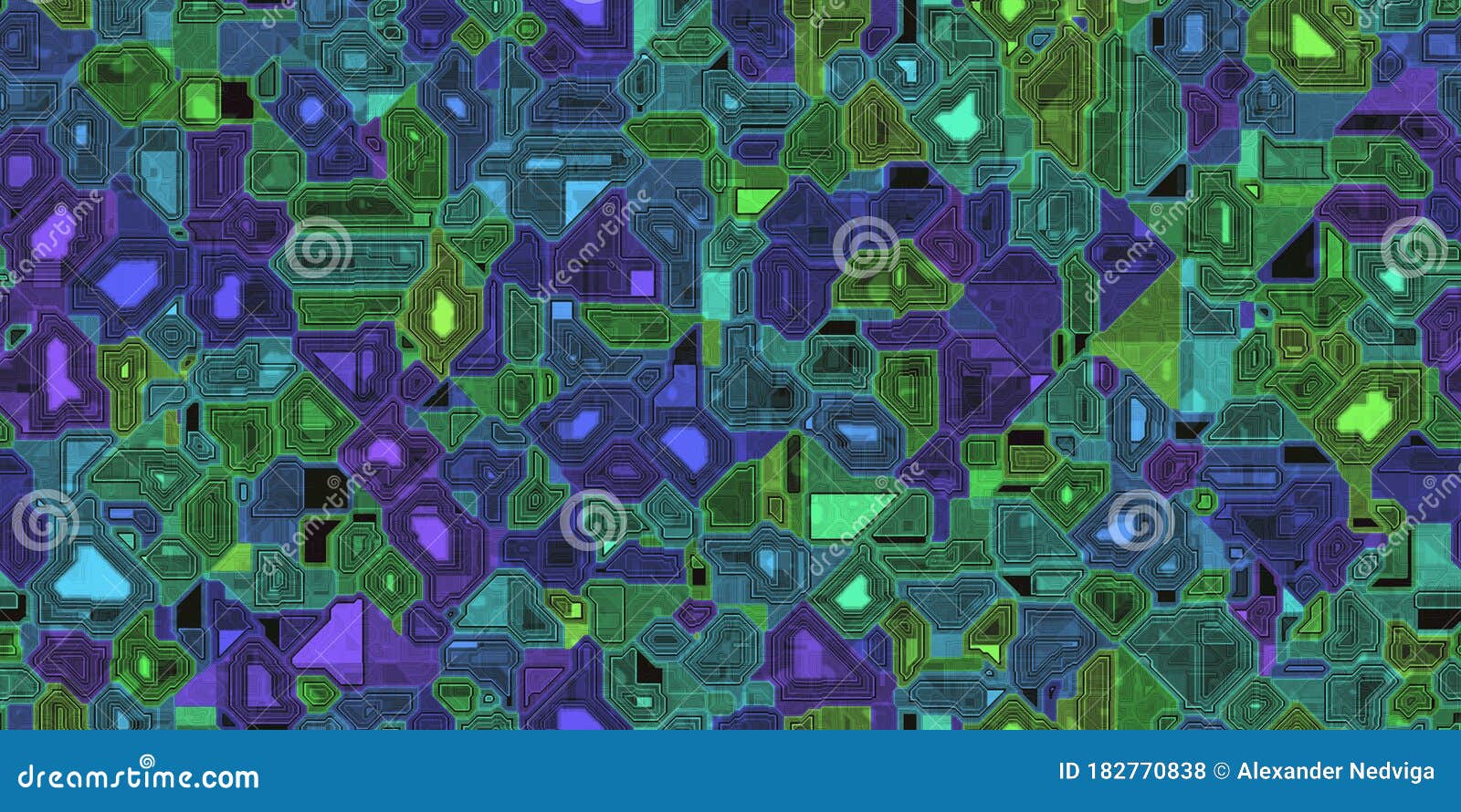 Seamless Electronic Technical Background Stock Illustration ...