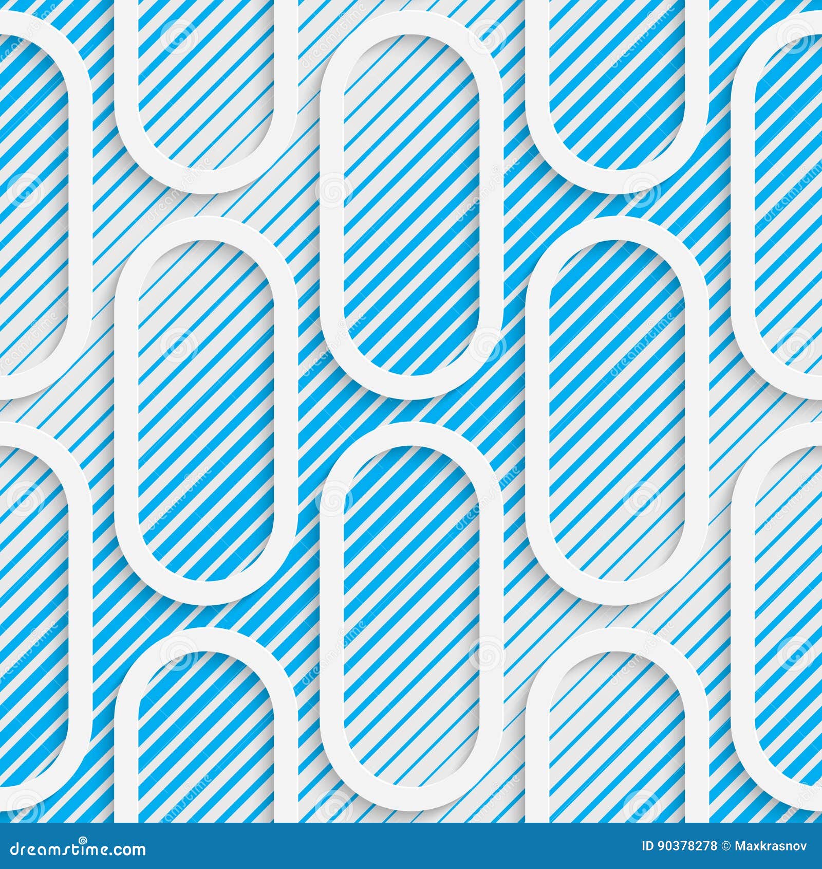 Seamless Ellipse Pattern. Vector Abstract Modern Design Stock Vector ...