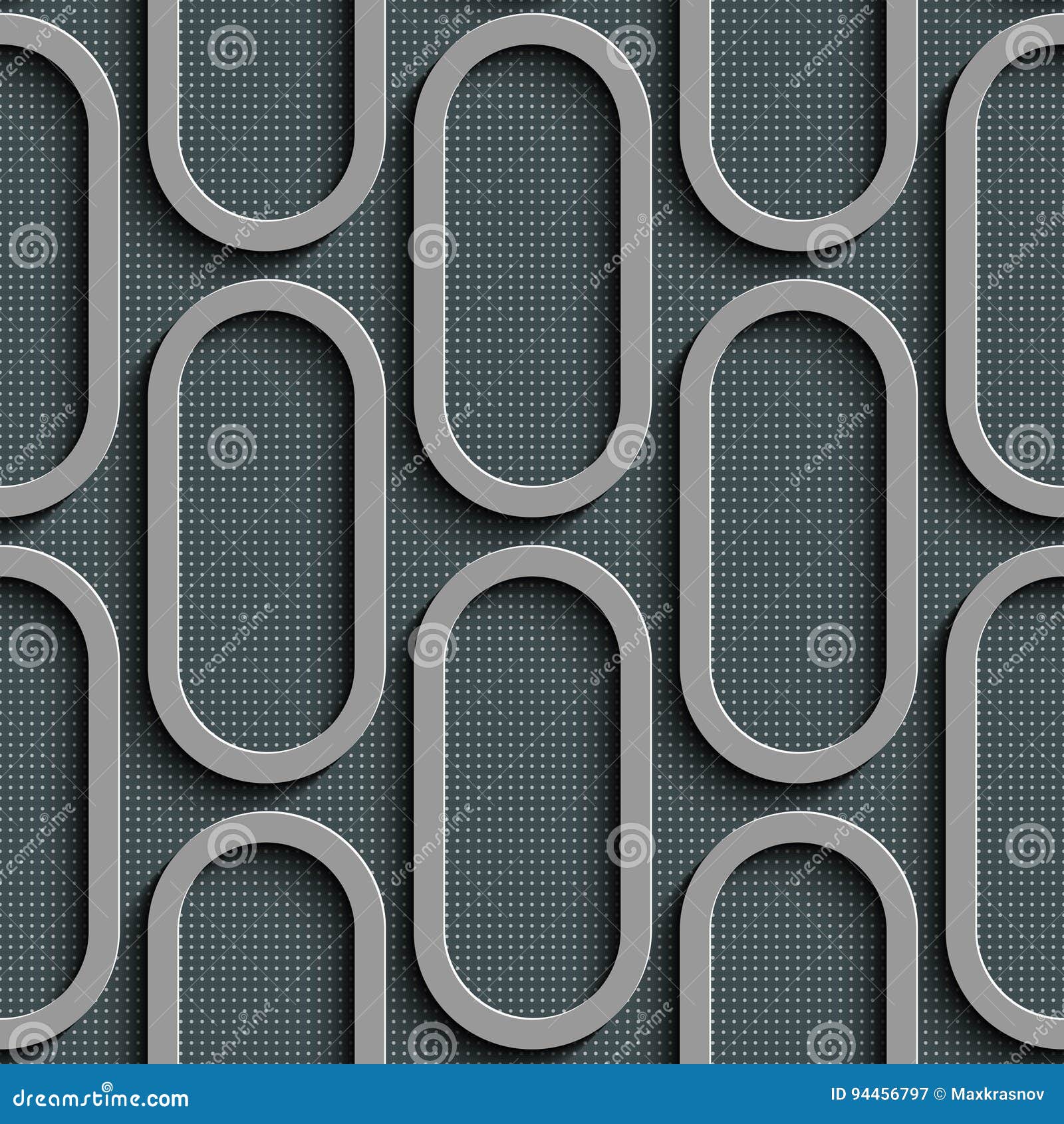 Seamless Ellipse Pattern stock vector. Illustration of eps10 - 94456797