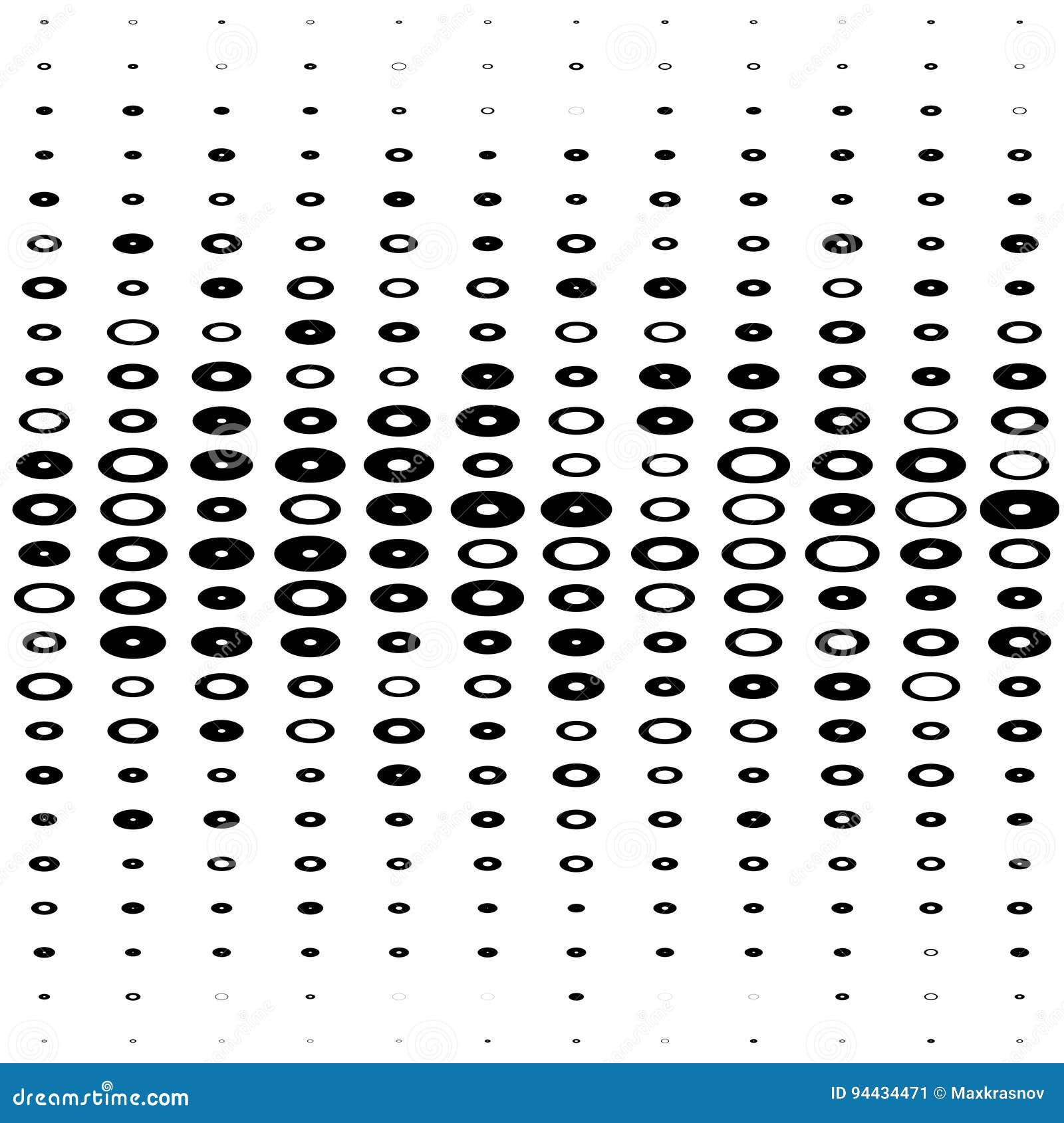 Seamless Ellipse Pattern stock vector. Illustration of minimalistic ...