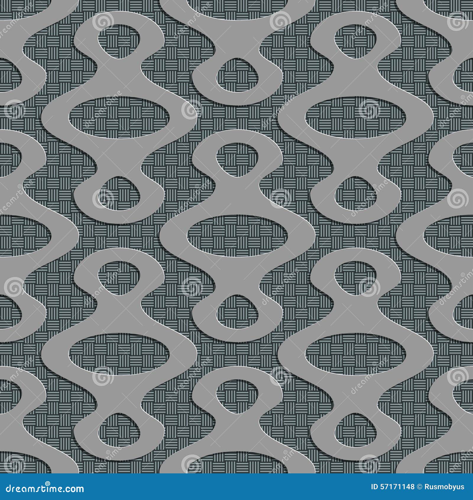 Seamless Ellipse Pattern stock vector. Illustration of fabric - 57171148