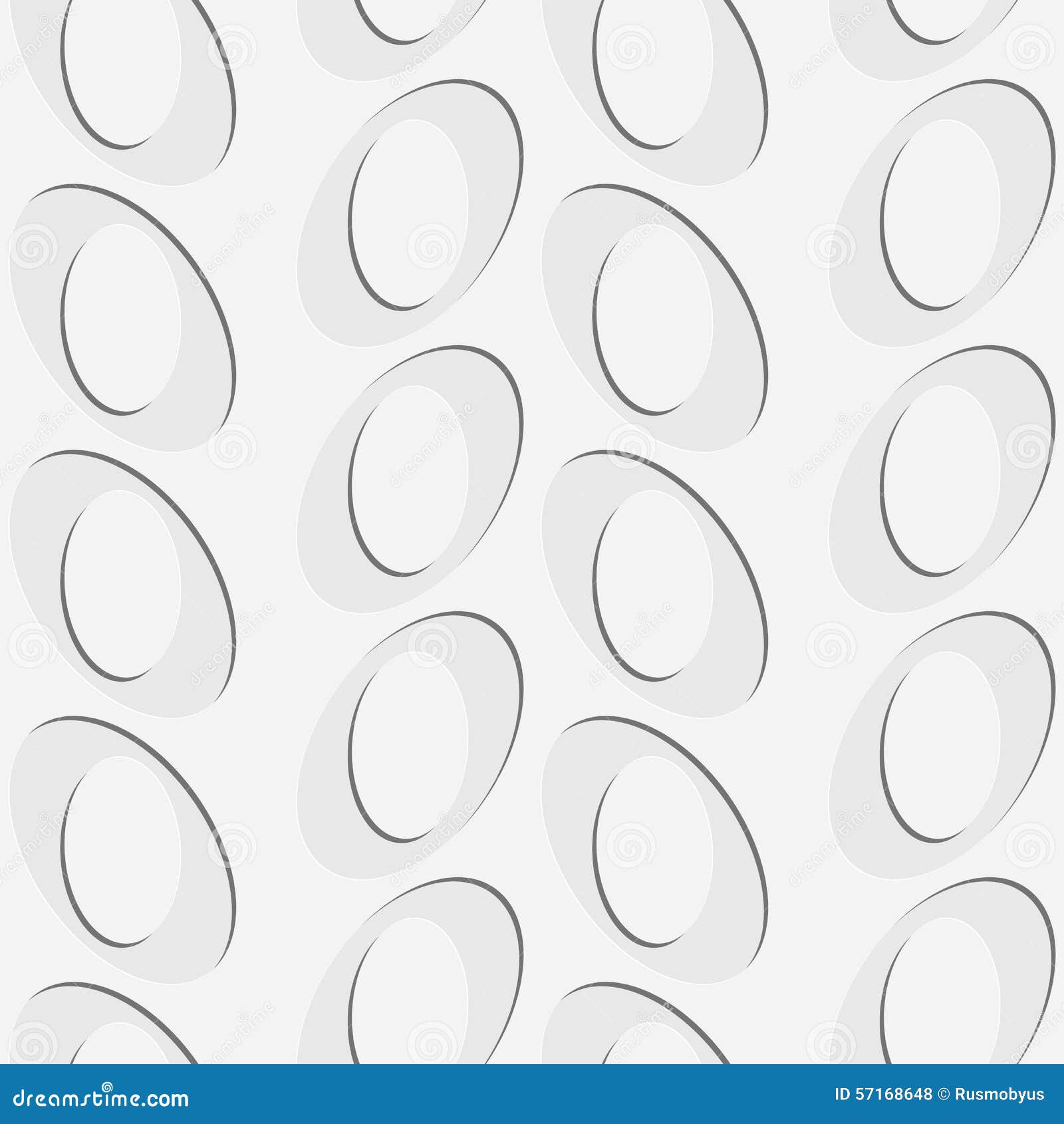 Seamless Ellipse Pattern stock vector. Illustration of abstract - 57168648