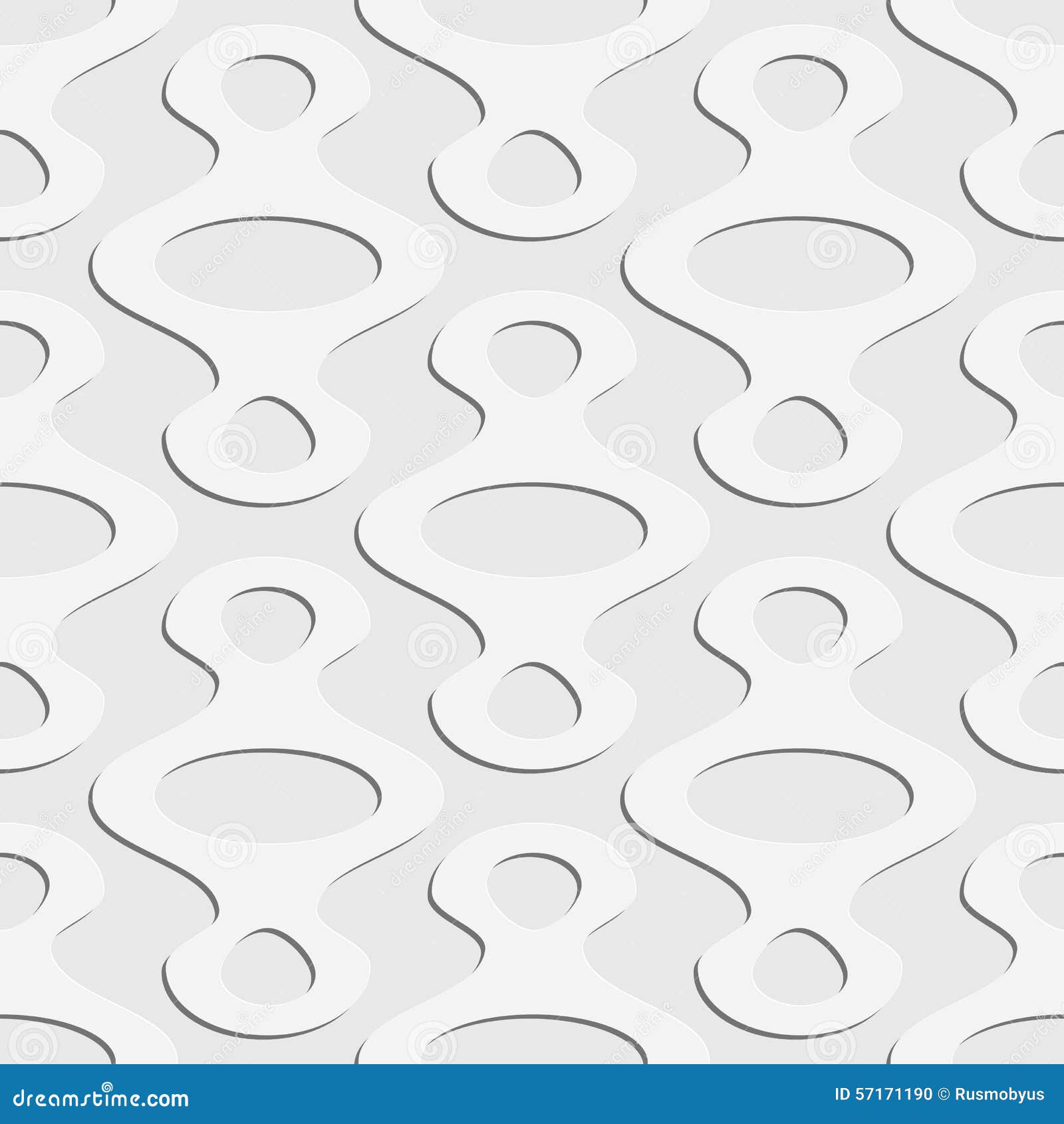 Seamless Ellipse Pattern Vector Illustration | CartoonDealer.com #57168648