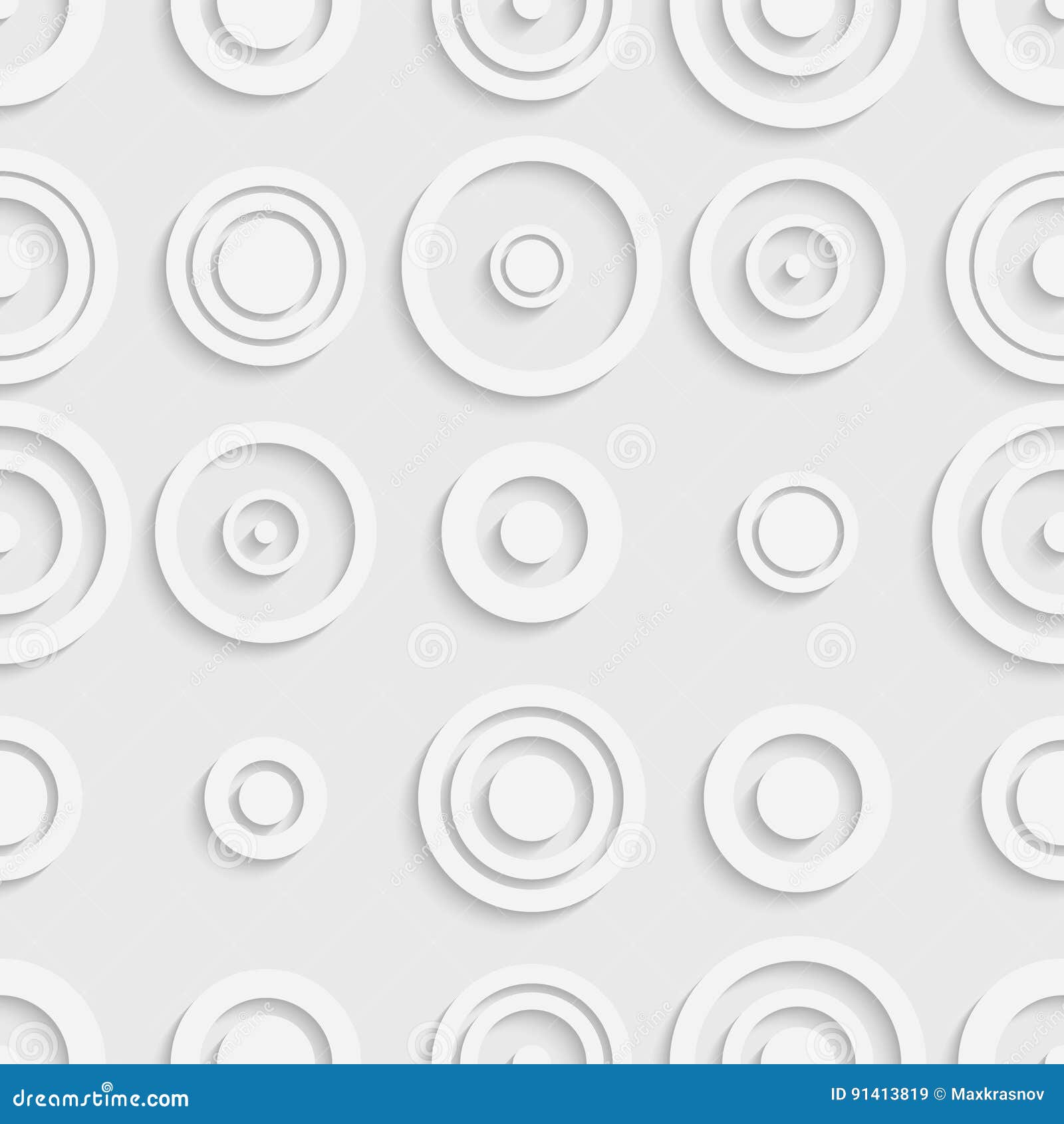 Seamless Ellipse Pattern stock vector. Illustration of modern - 91413819