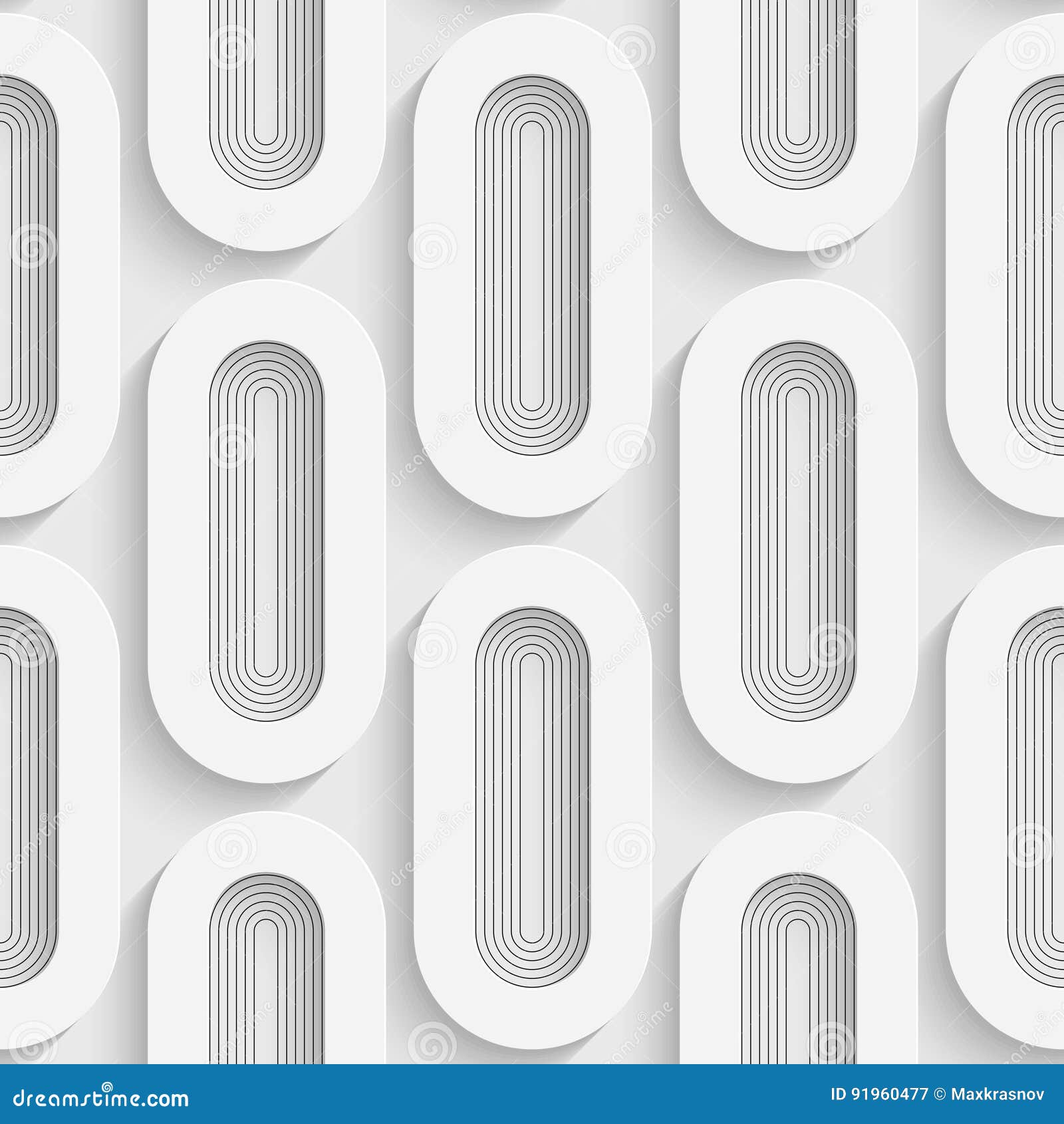 Seamless Ellipse Pattern stock vector. Illustration of light - 91960477