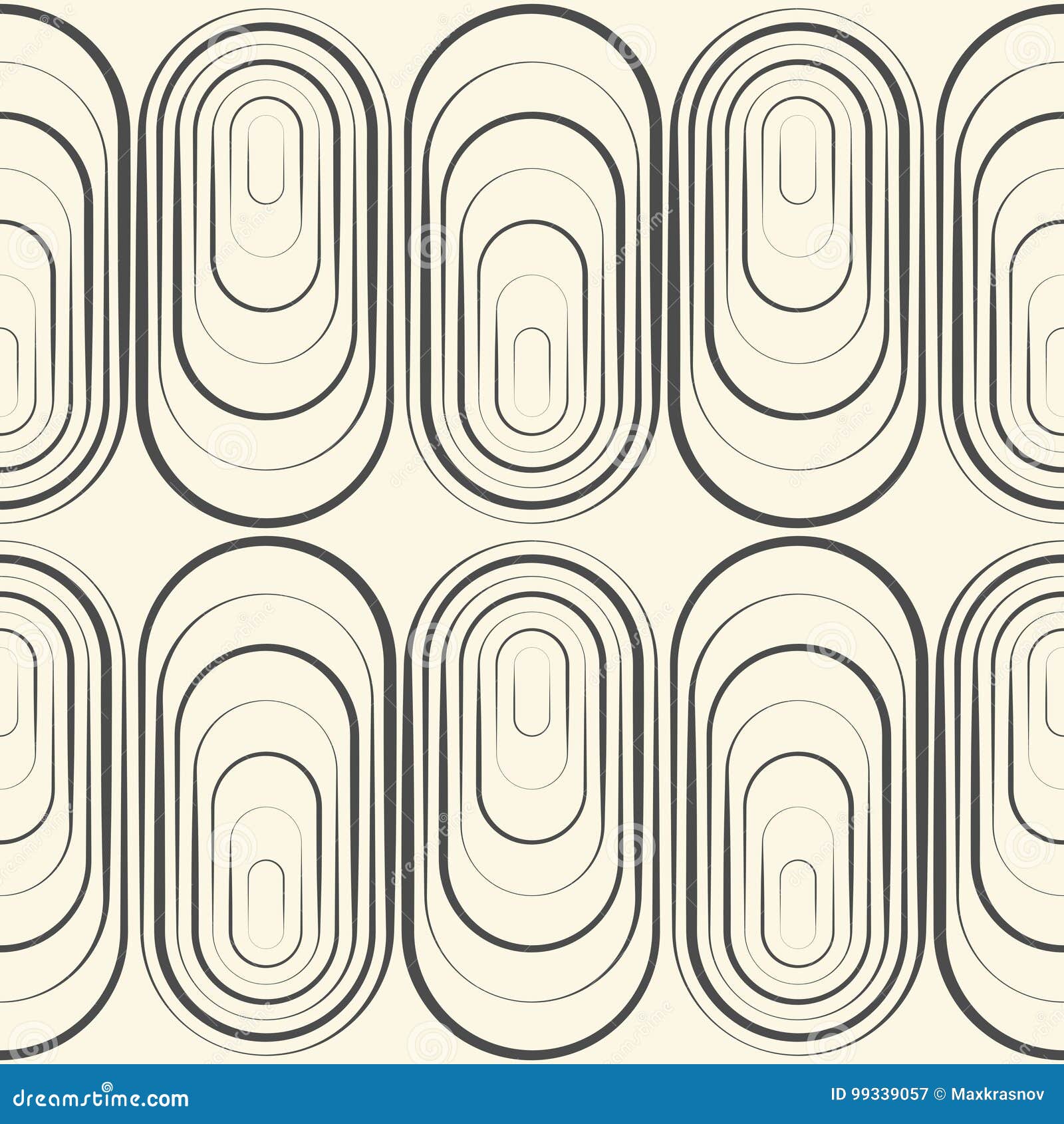 Seamless Ellipse Pattern Vector Illustration | CartoonDealer.com #57168648