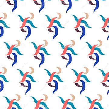 Seamless emblem pattern stock vector. Illustration of geometric - 65686275