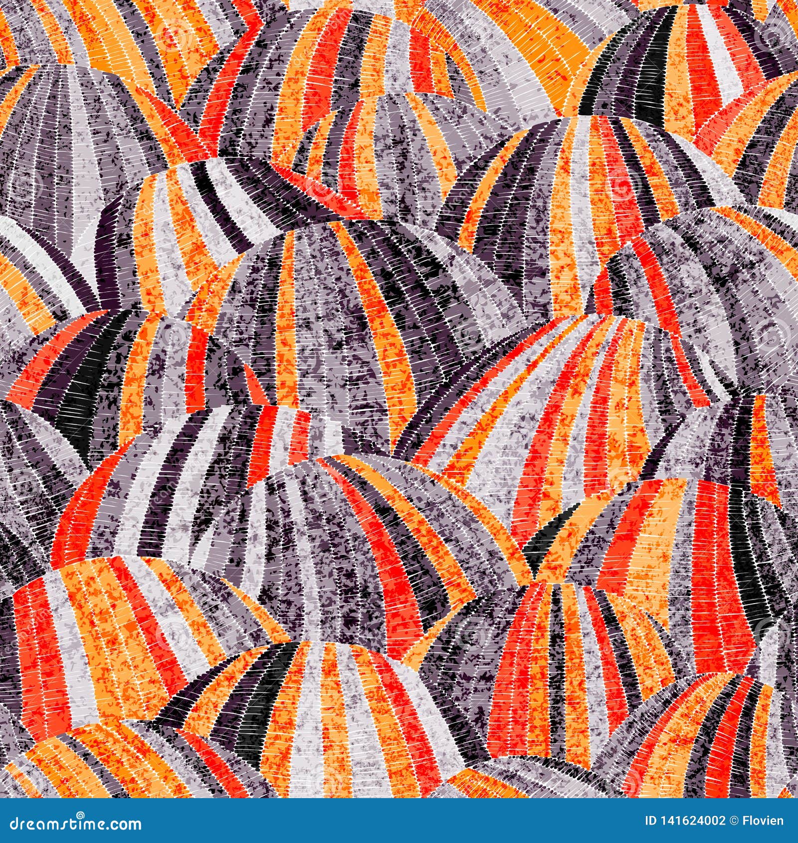 Seamless Embroidered Texture Of Abstract Blue Patterns Vector ...