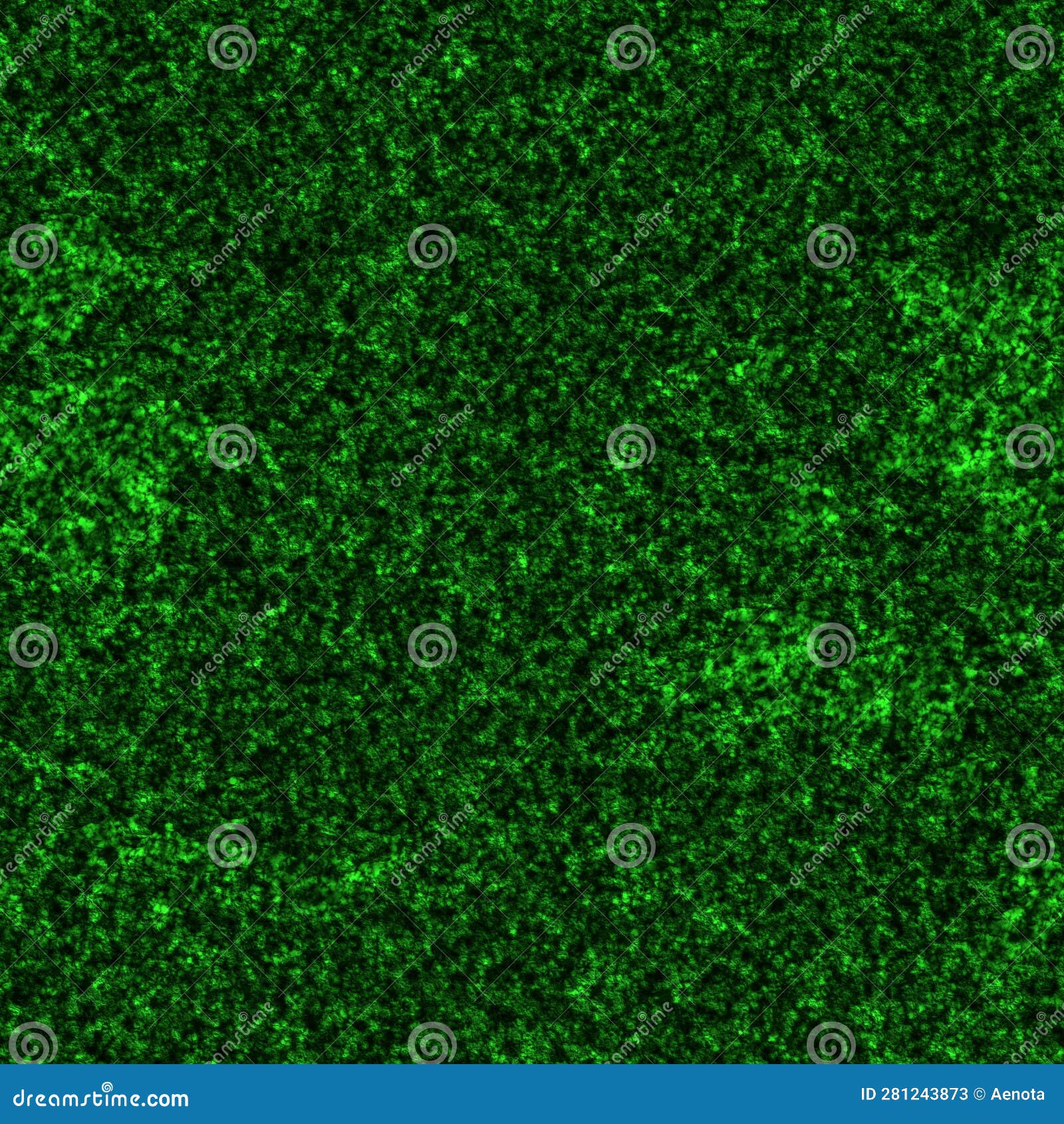 Seamless Emerald Forest Moss Pattern Stock Illustration - Illustration of vegetation, hash ...