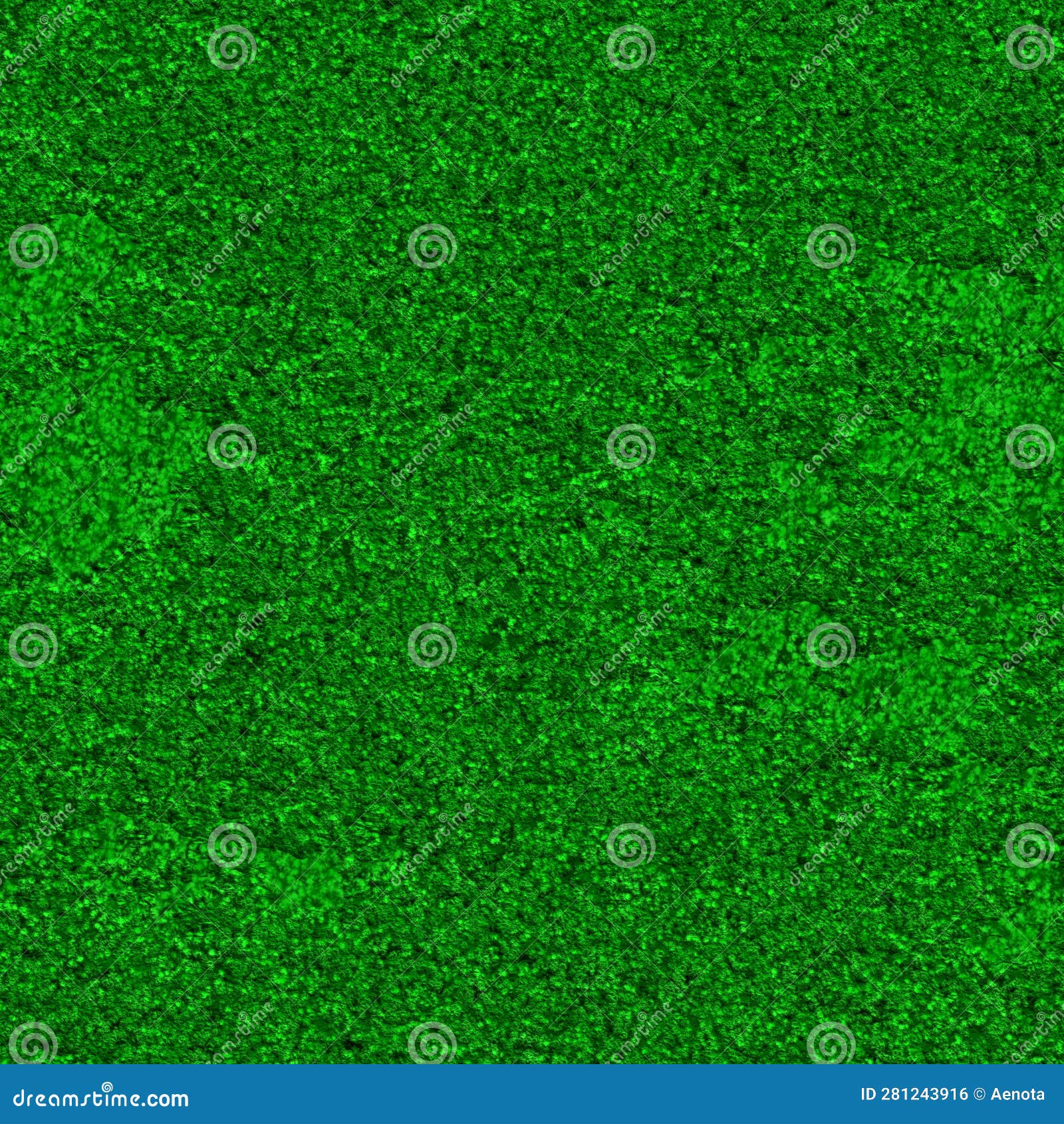 Seamless Emerald Forest Moss Pattern Stock Illustration - Illustration of greenery, fodder ...