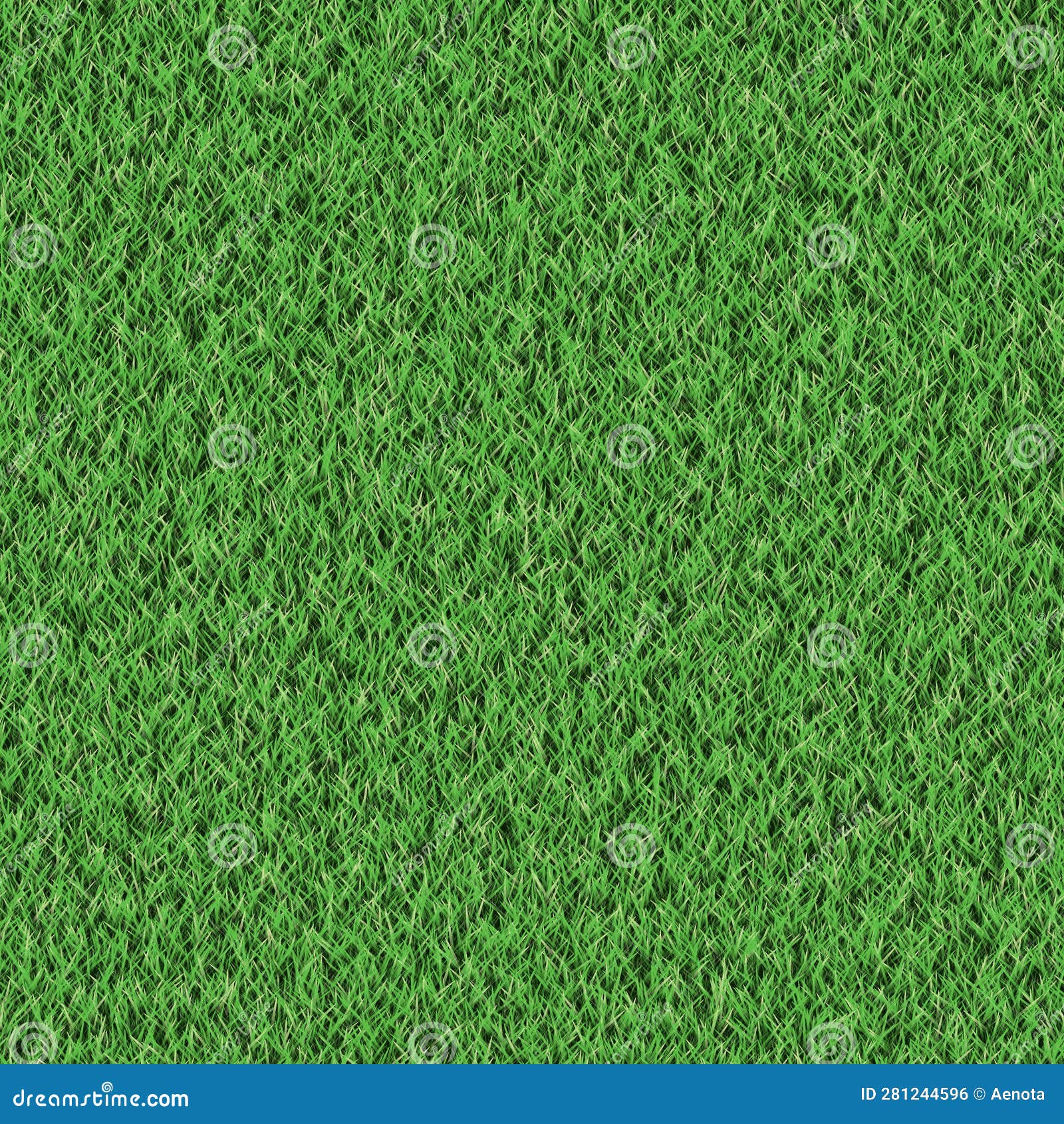 Seamless Emerald Grass Pattern Stock Illustration - Illustration of ...