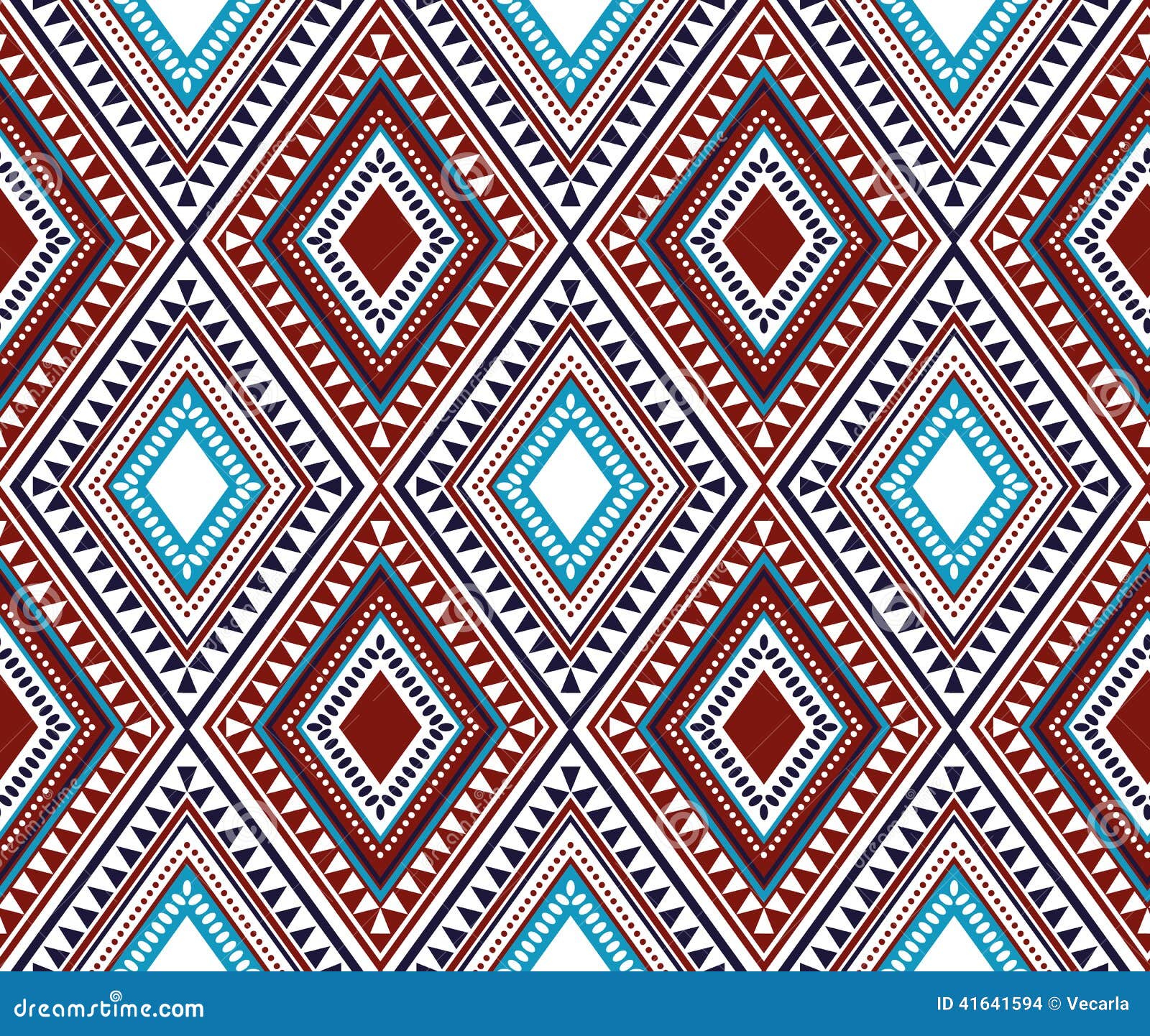 Seamless ethnic pattern stock vector. Illustration of wrapping - 41641594