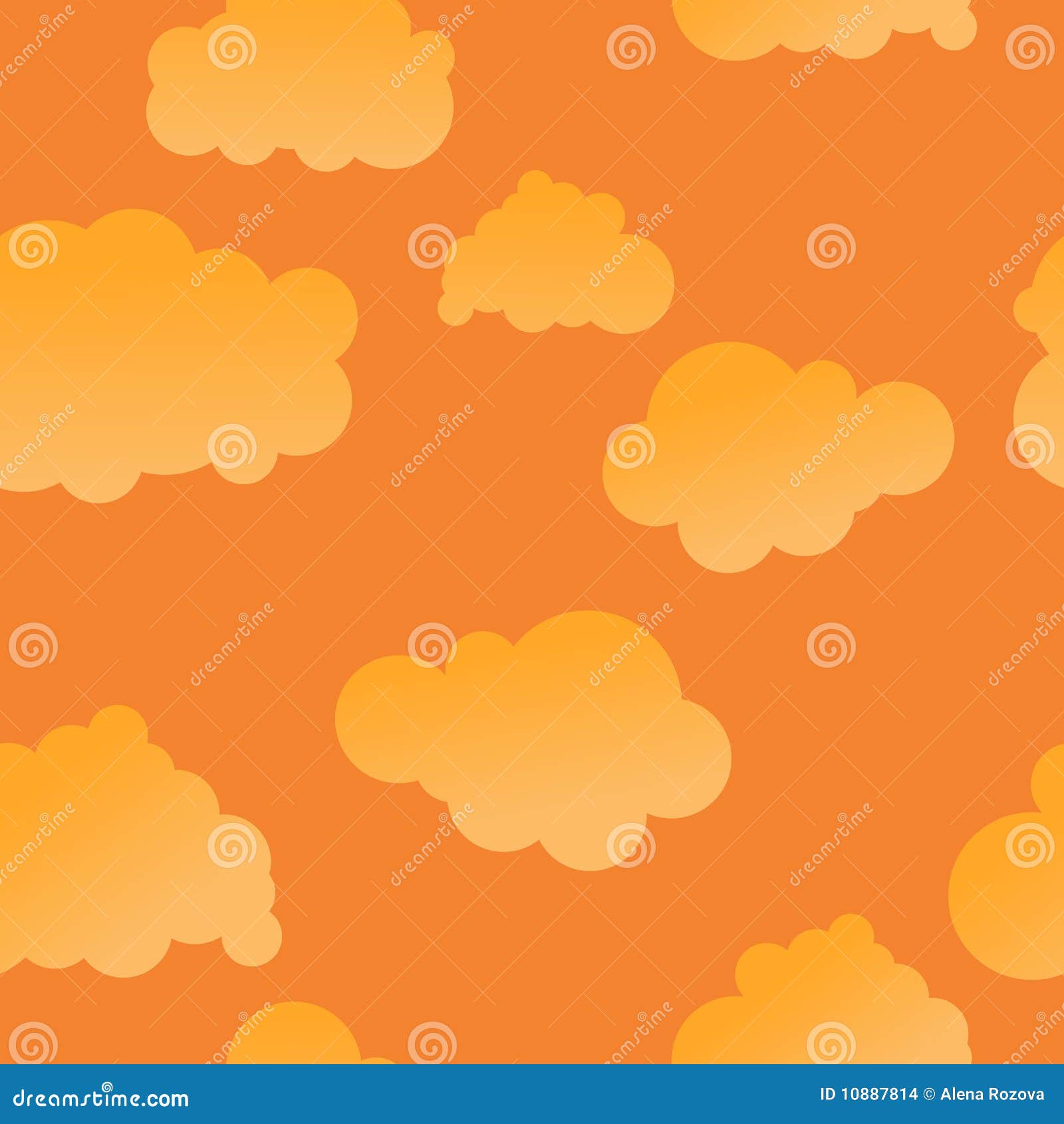 Seamless Evening Sky Background Stock Vector - Illustration of texture ...