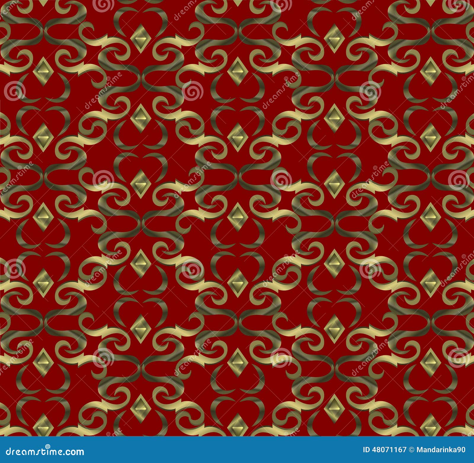 Seamless Expensive Victorian Pattern in Retro Vintage Stock Vector ...