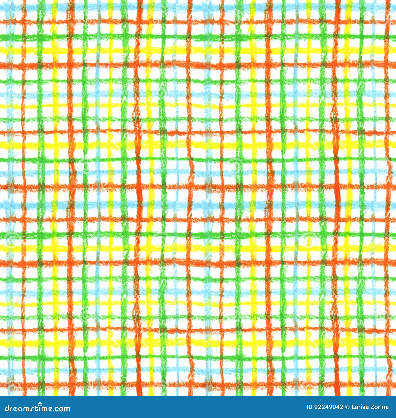 Seamless Fabric Checkered Pattern. Stock Illustration - Illustration of ...