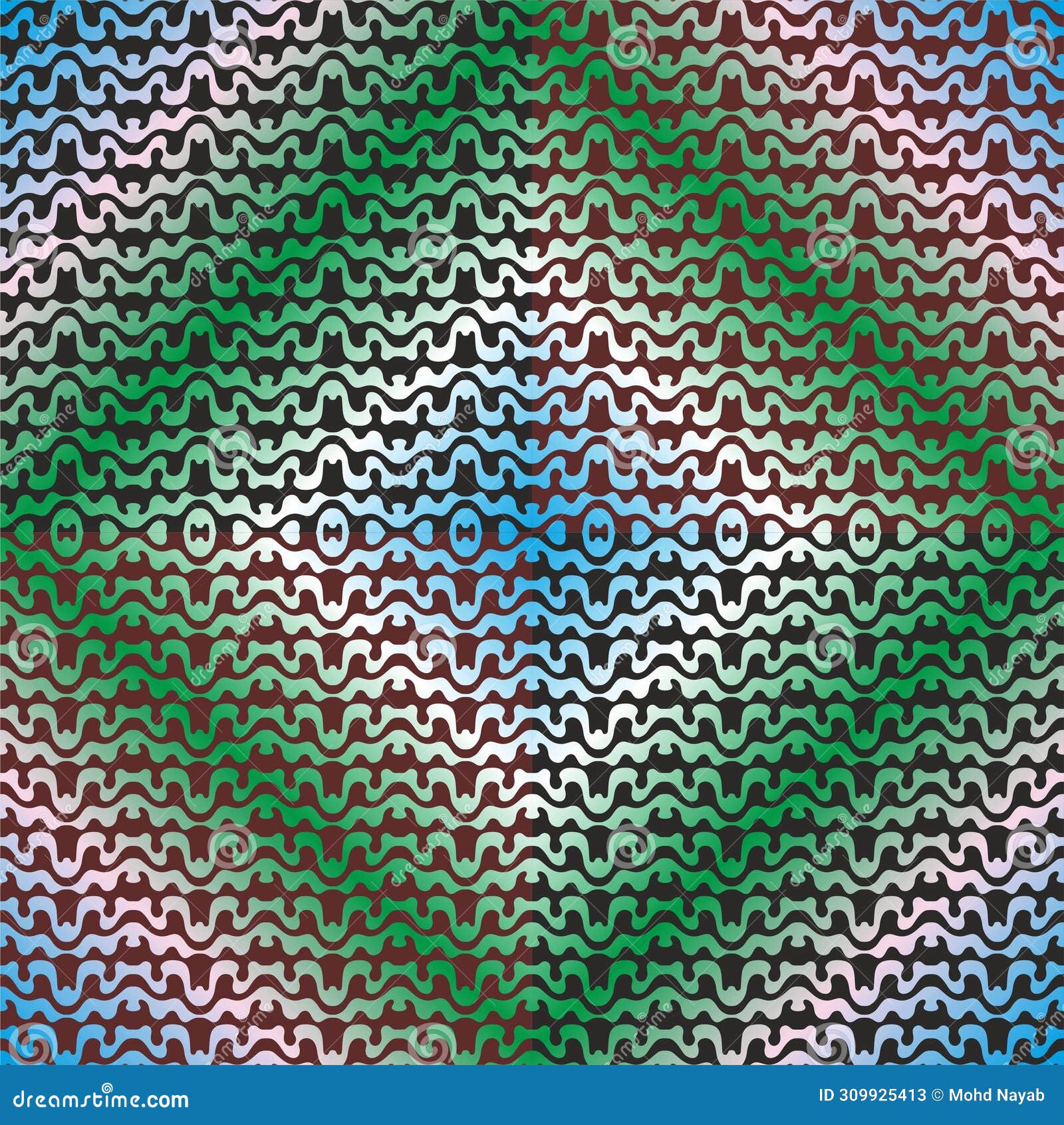 Seamless Fabric Pattern Vector Cdr X6 Stock Vector - Illustration of ...