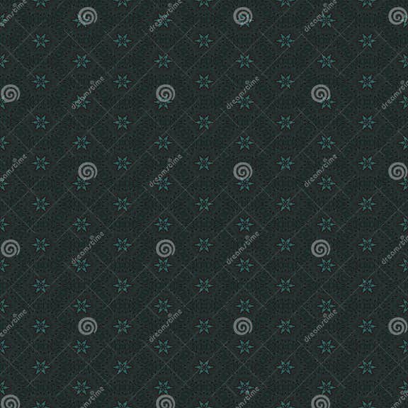 Seamless Fabric Texture with Vintage Pattern Stock Illustration ...