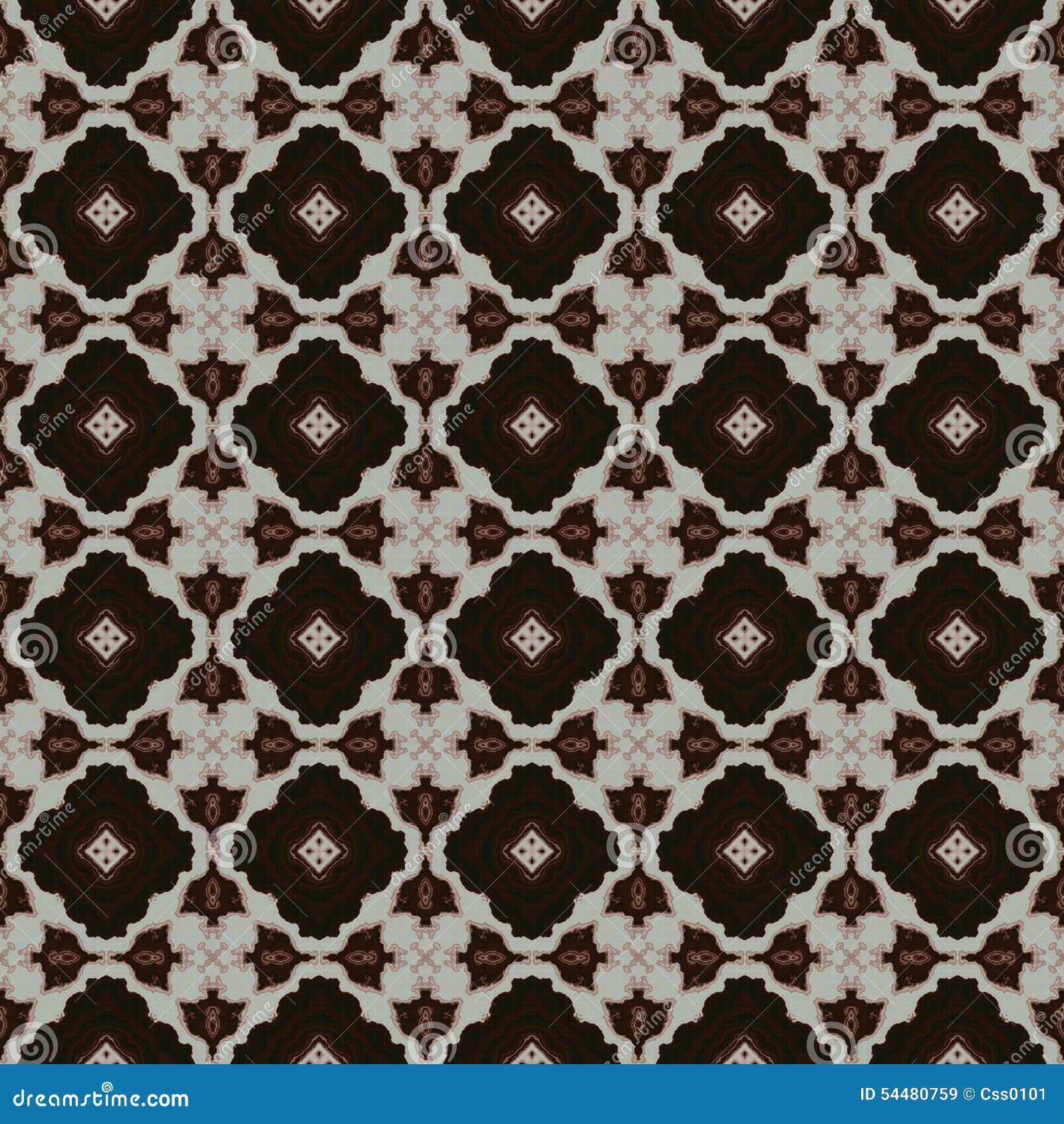 Seamless Fabric Texture with Vintage Pattern Stock Illustration ...