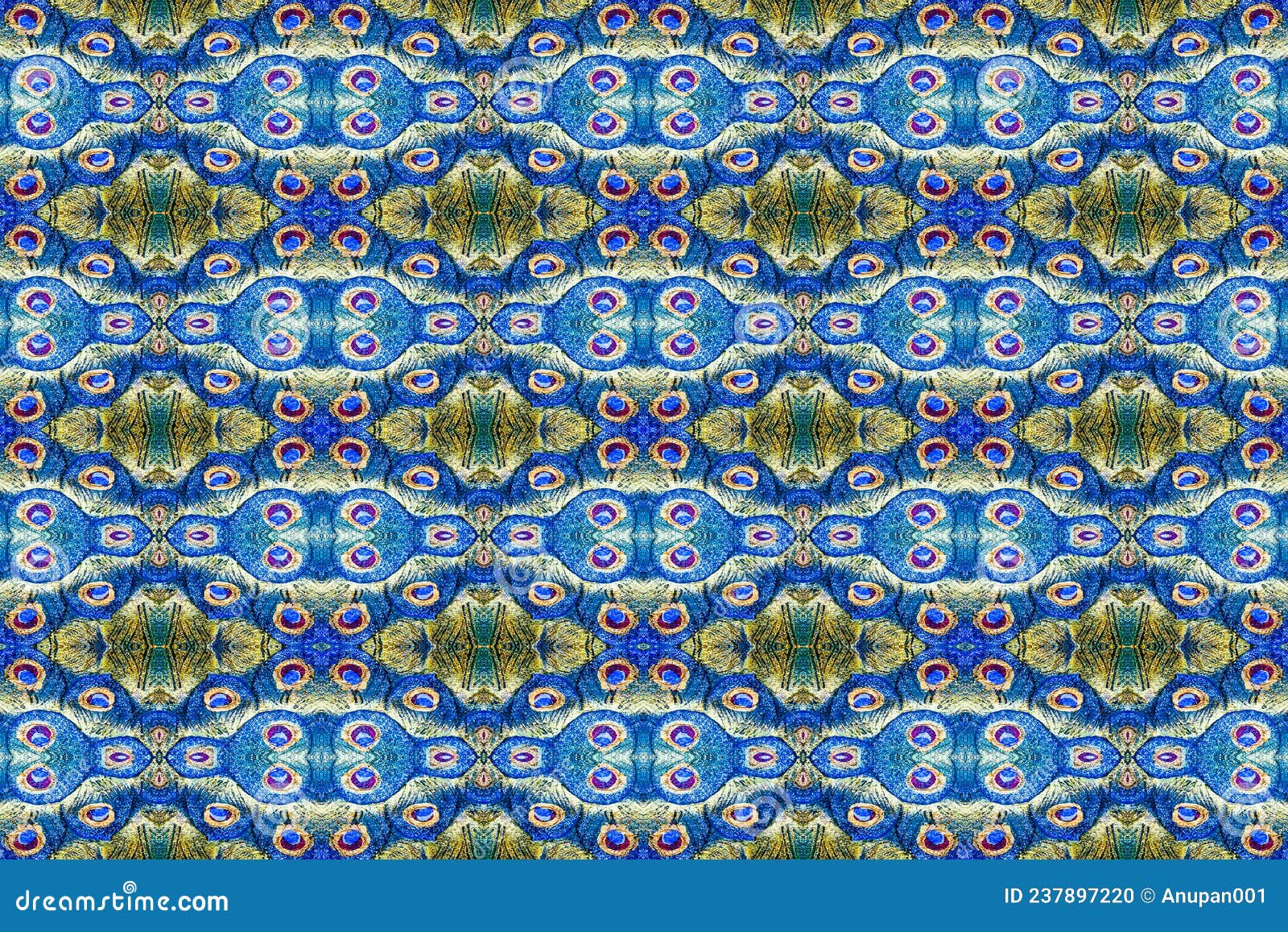 Seamless Feather Peacock Statue, Modern Stylish Texture Stock Photo ...