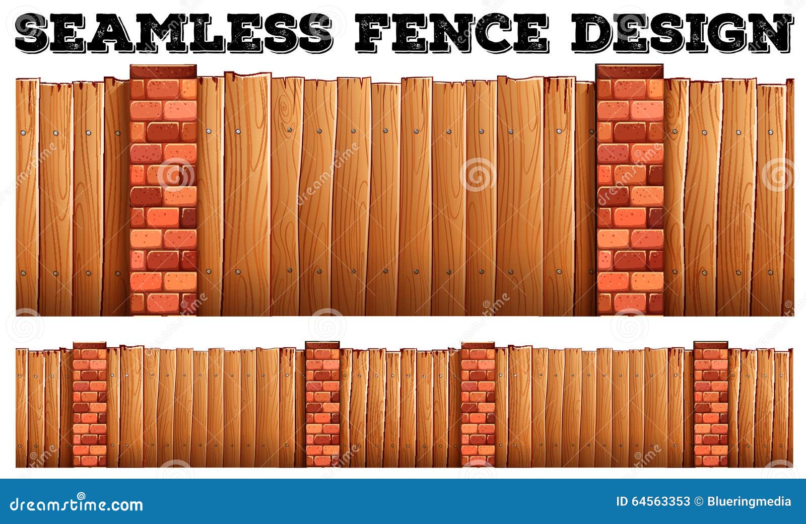 Seamless Fence Texture Royalty-Free Stock Image | CartoonDealer.com ...