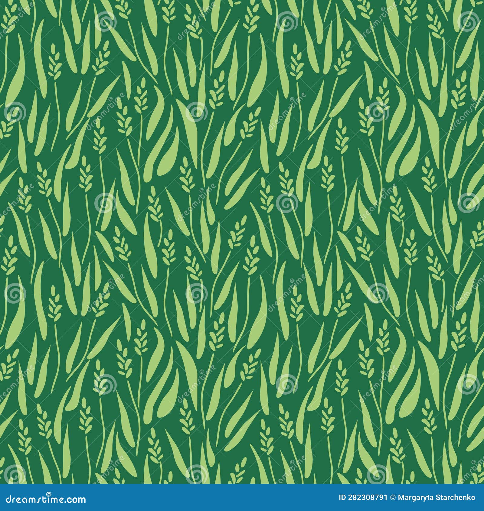 Seamless field pattern stock vector. Illustration of fabric - 282308791