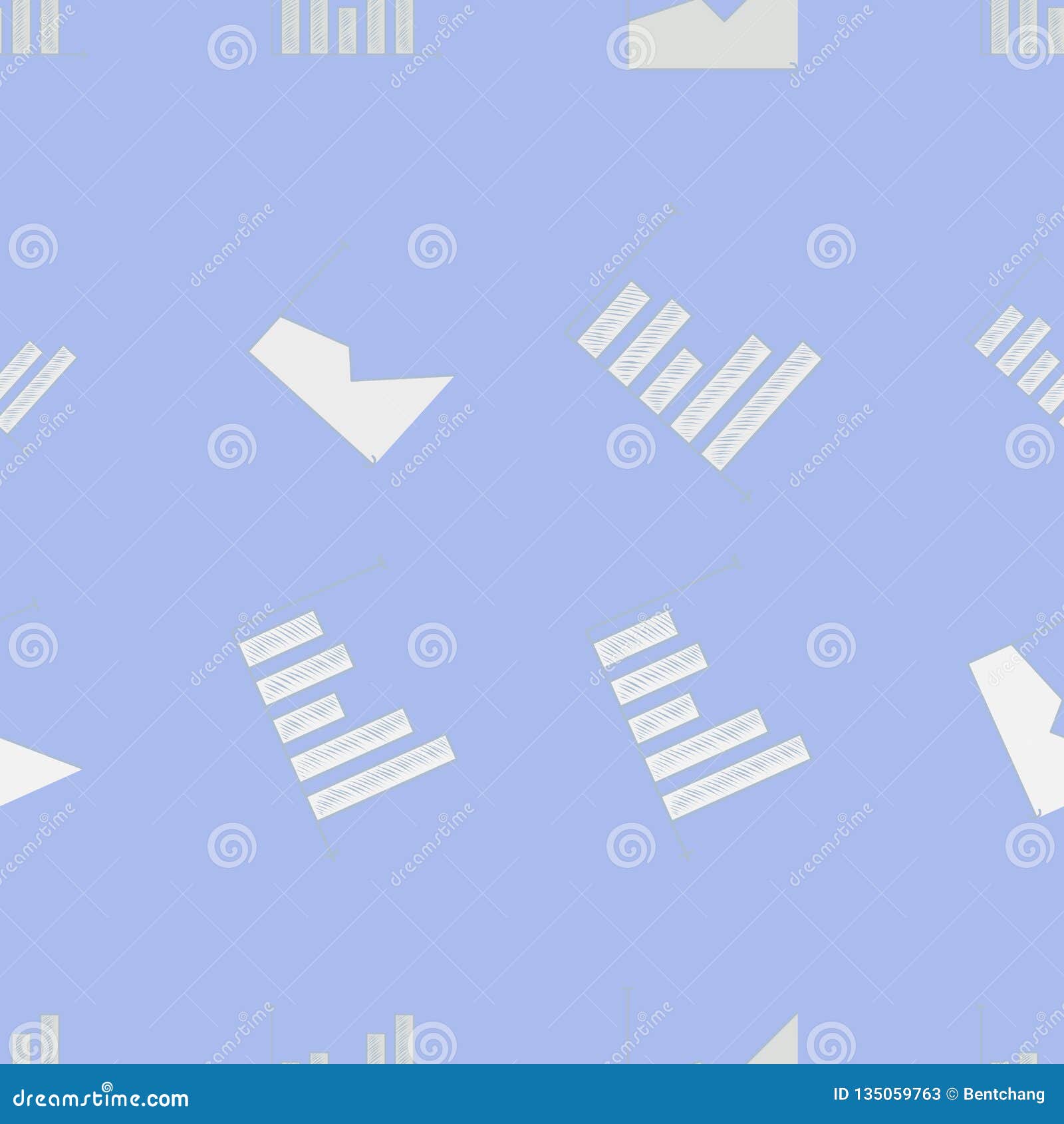 Seamless Financial Graph Abstract, Hand Drawn Texture, Backdrop or ...