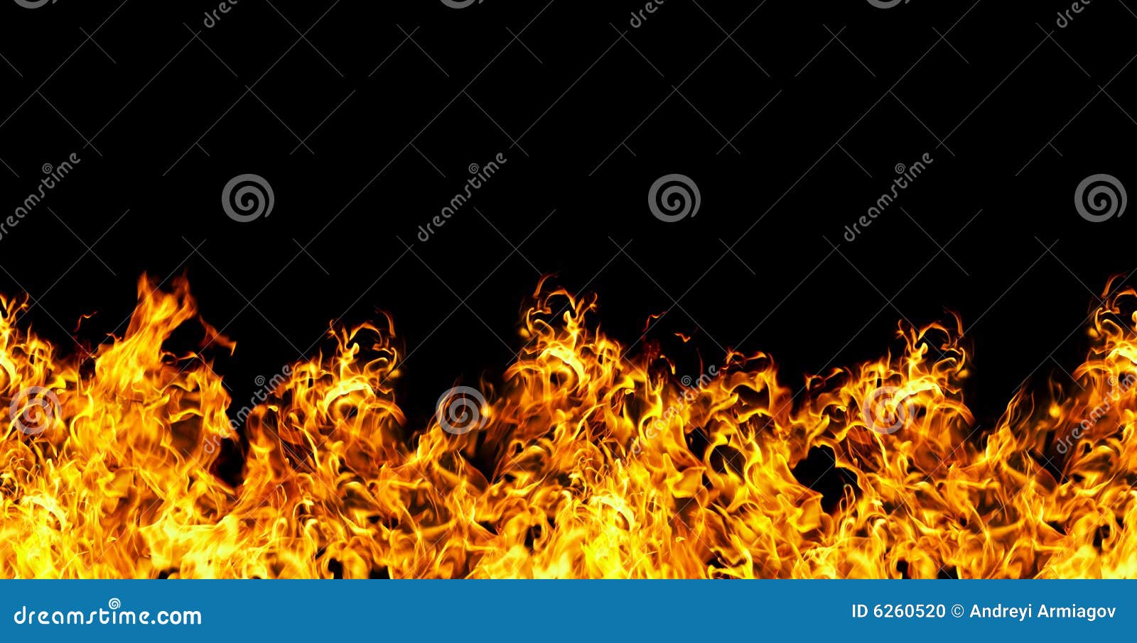 Seamless Fire on a Black Background Stock Photo - Image of backgrounds ...