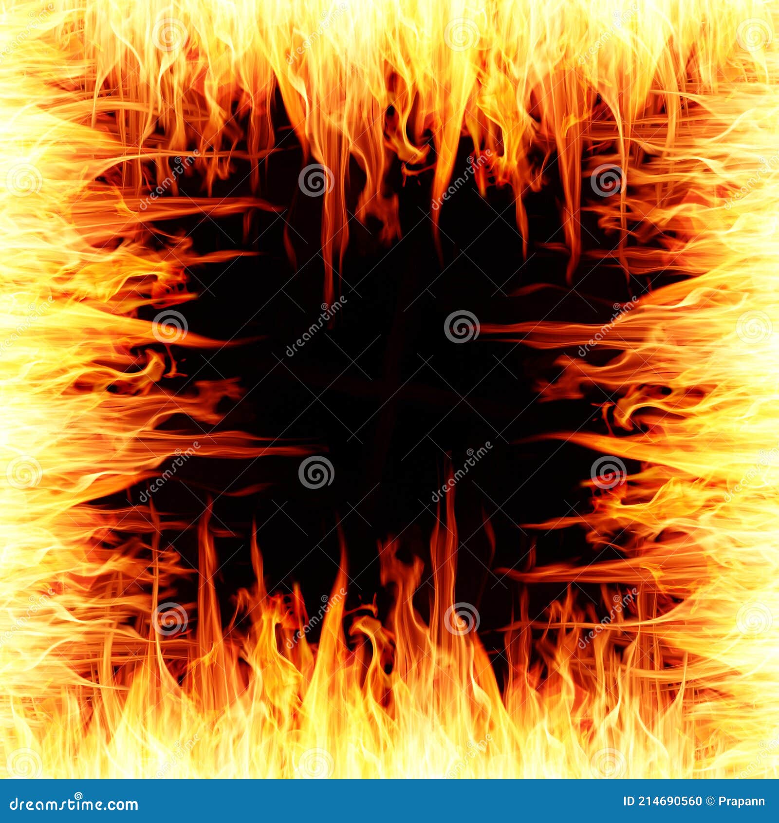 Seamless Fire Abstract Background With Watercolor-like Texture Royalty ...