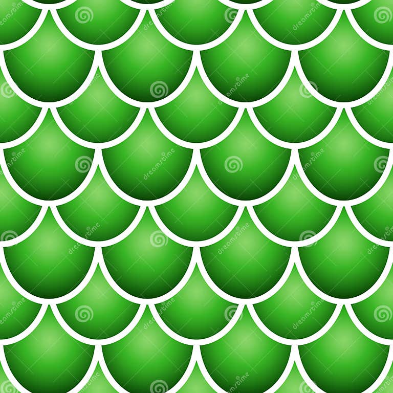 Seamless Fish Scale Pattern Stock Vector - Illustration of scale ...